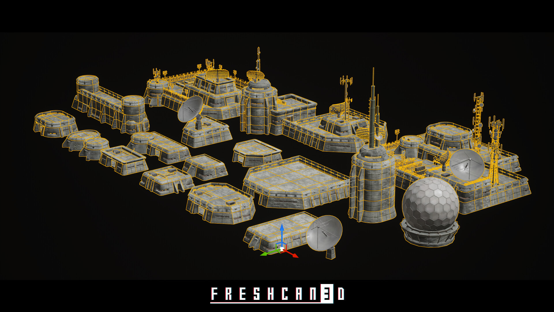 Freshcan 3D - Environment Art Studio - Outpost and Bunker Environment ...