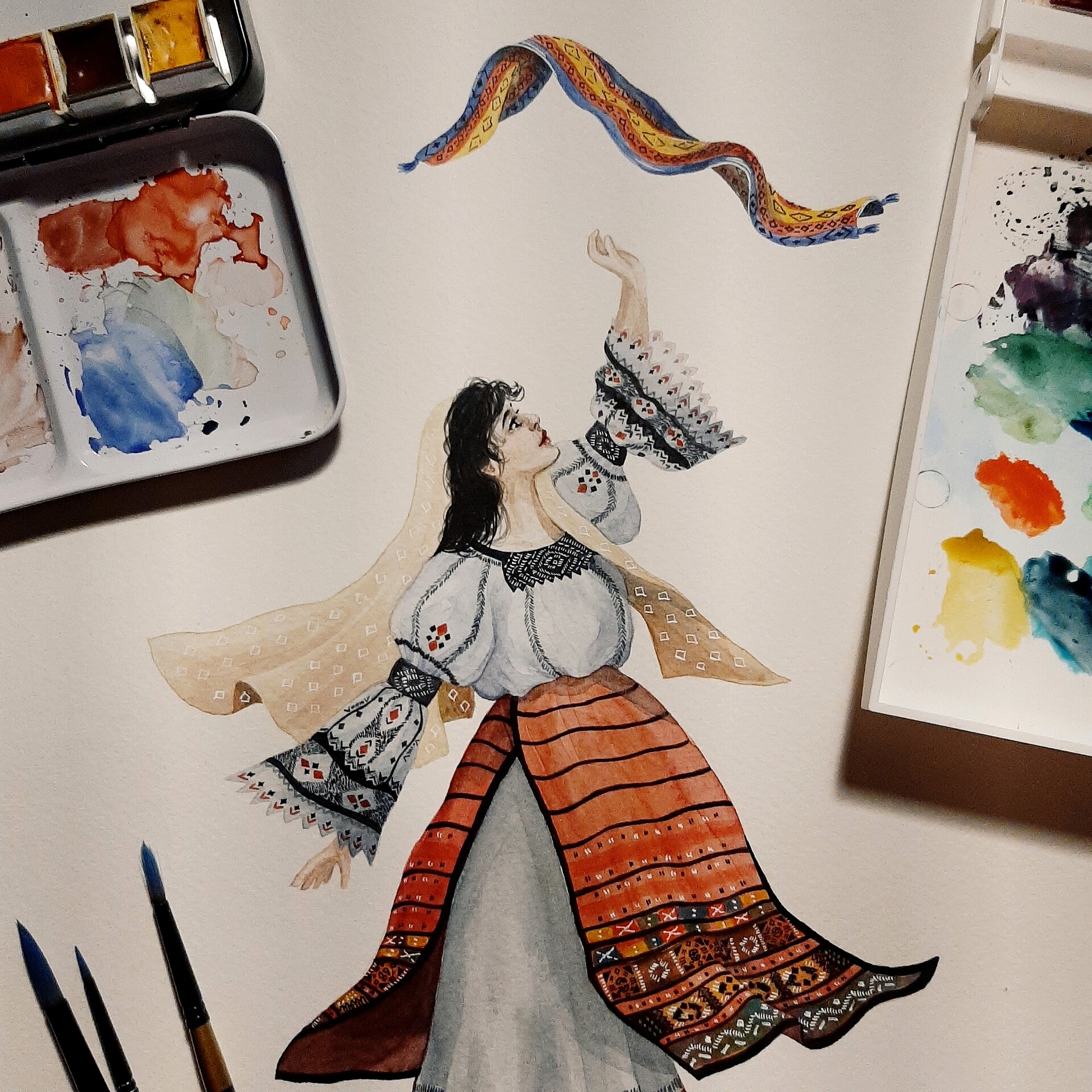 ArtStation - Romanian Traditional Costume Designs