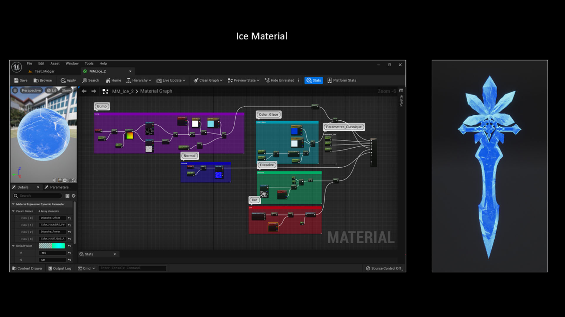 Tristan Roux - Ice Sword Spell [VFX - UE5]