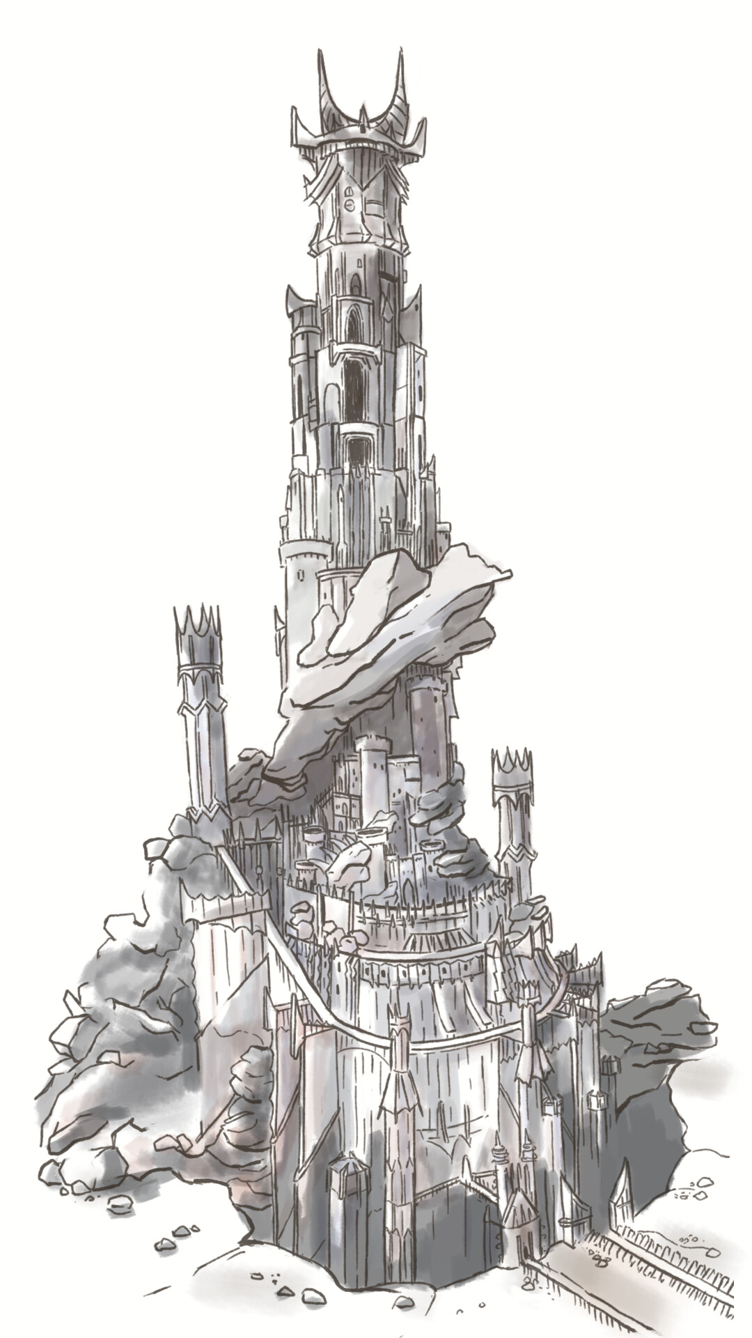 ArtStation - Barad Dûr