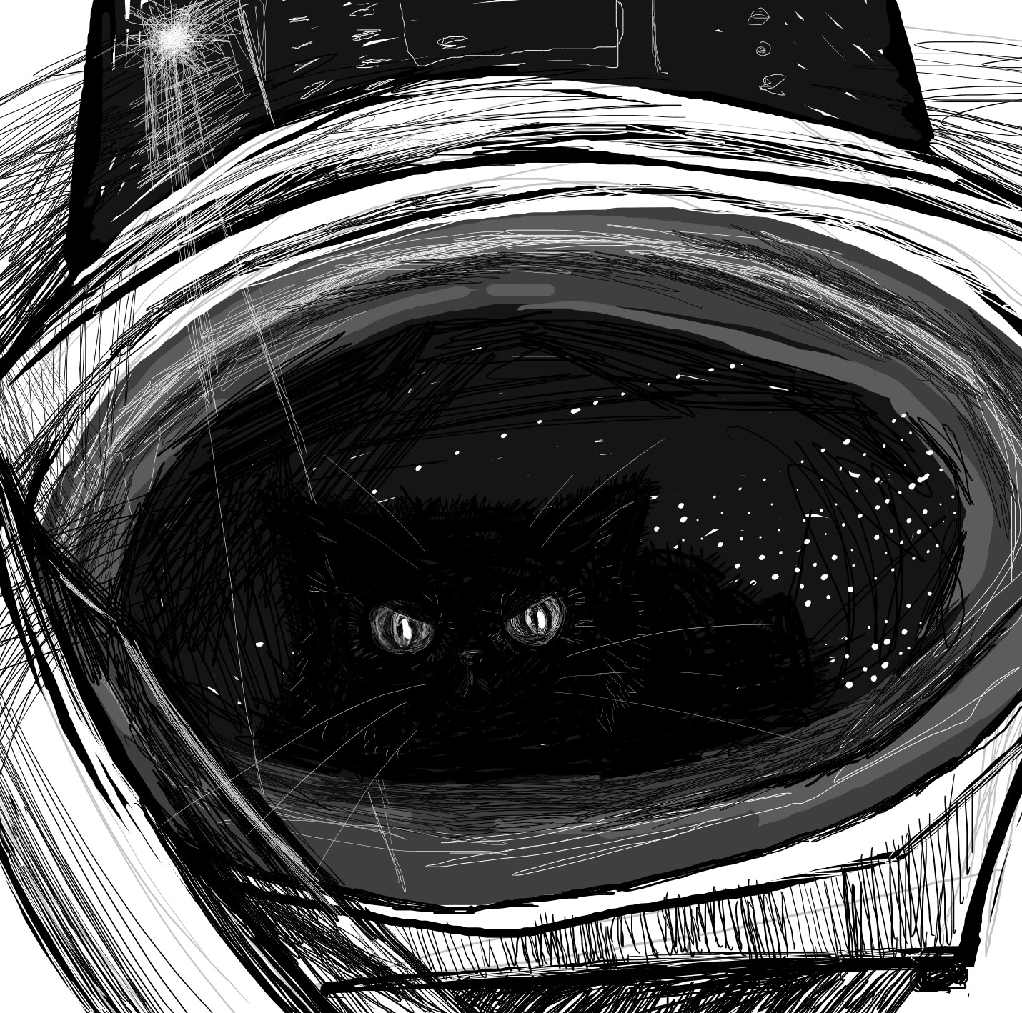 ArtStation - Rasha, the cat