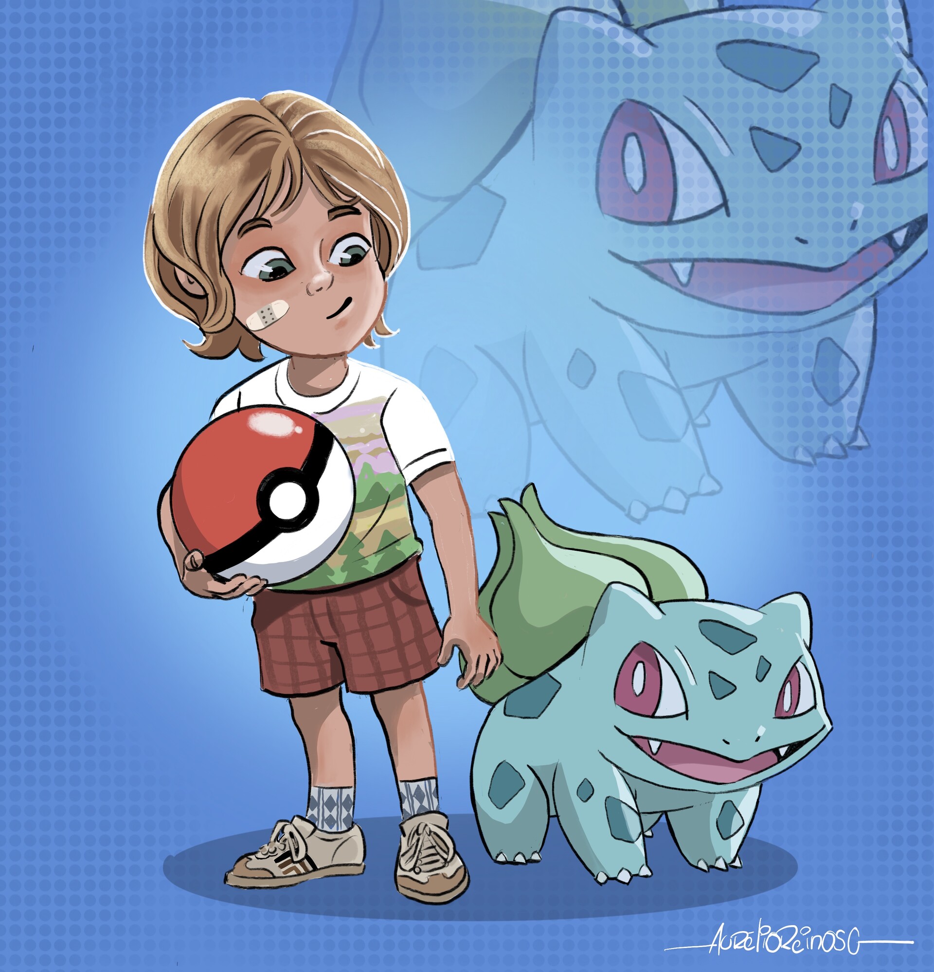 ArtStation - Pokemon trainer