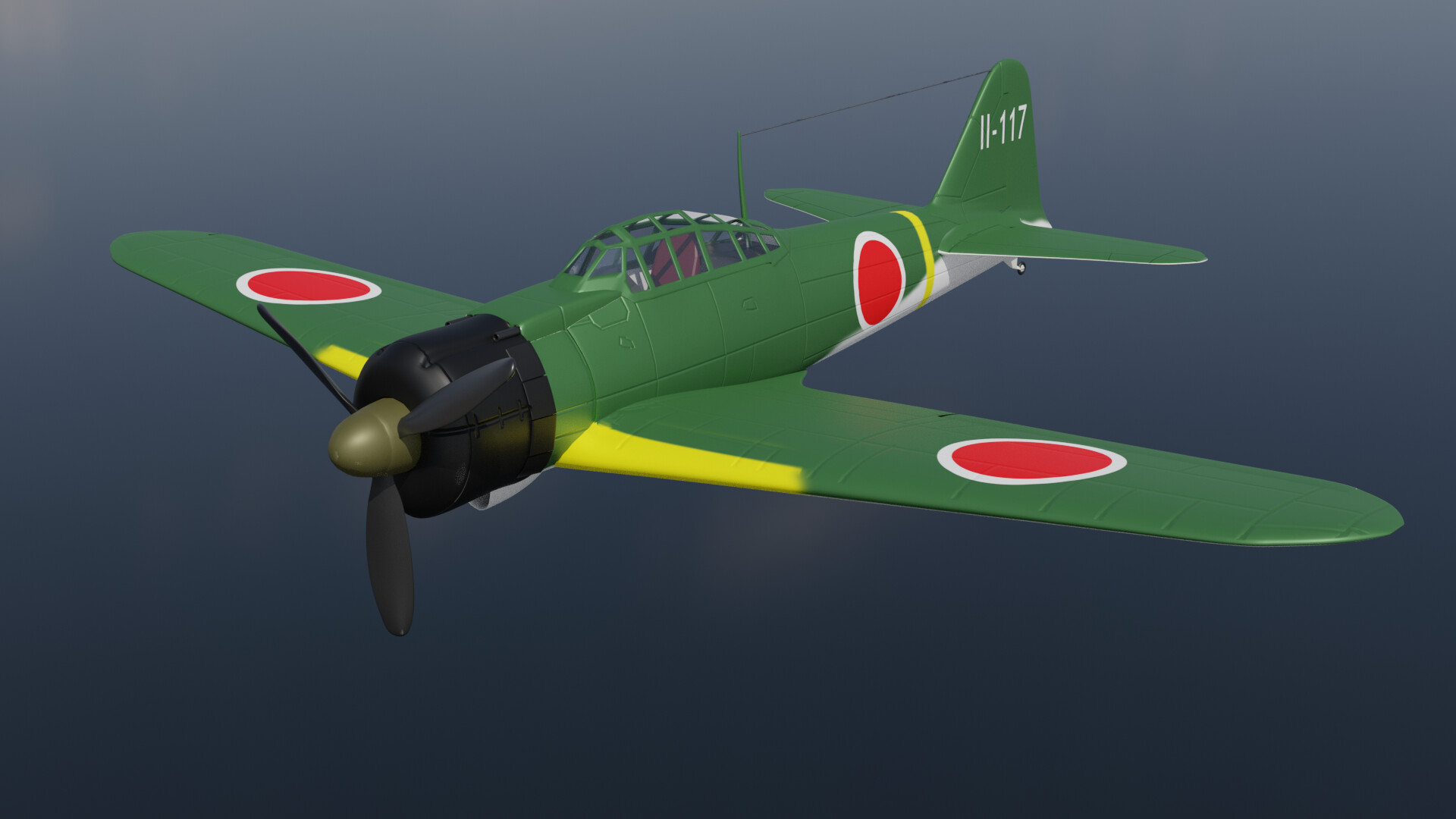 ArtStation - A6M2 Zero