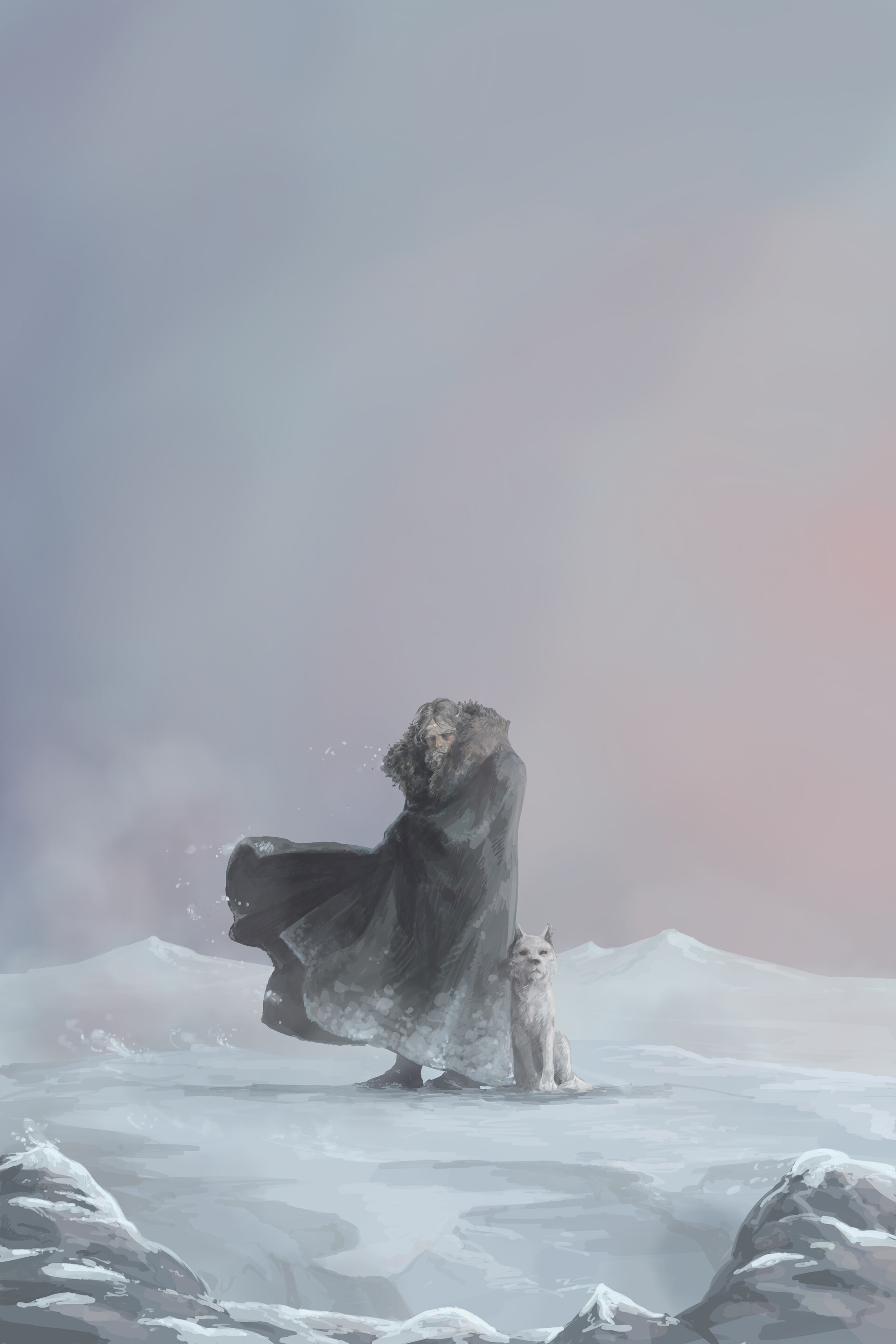 ArtStation - Standing in the Tundra