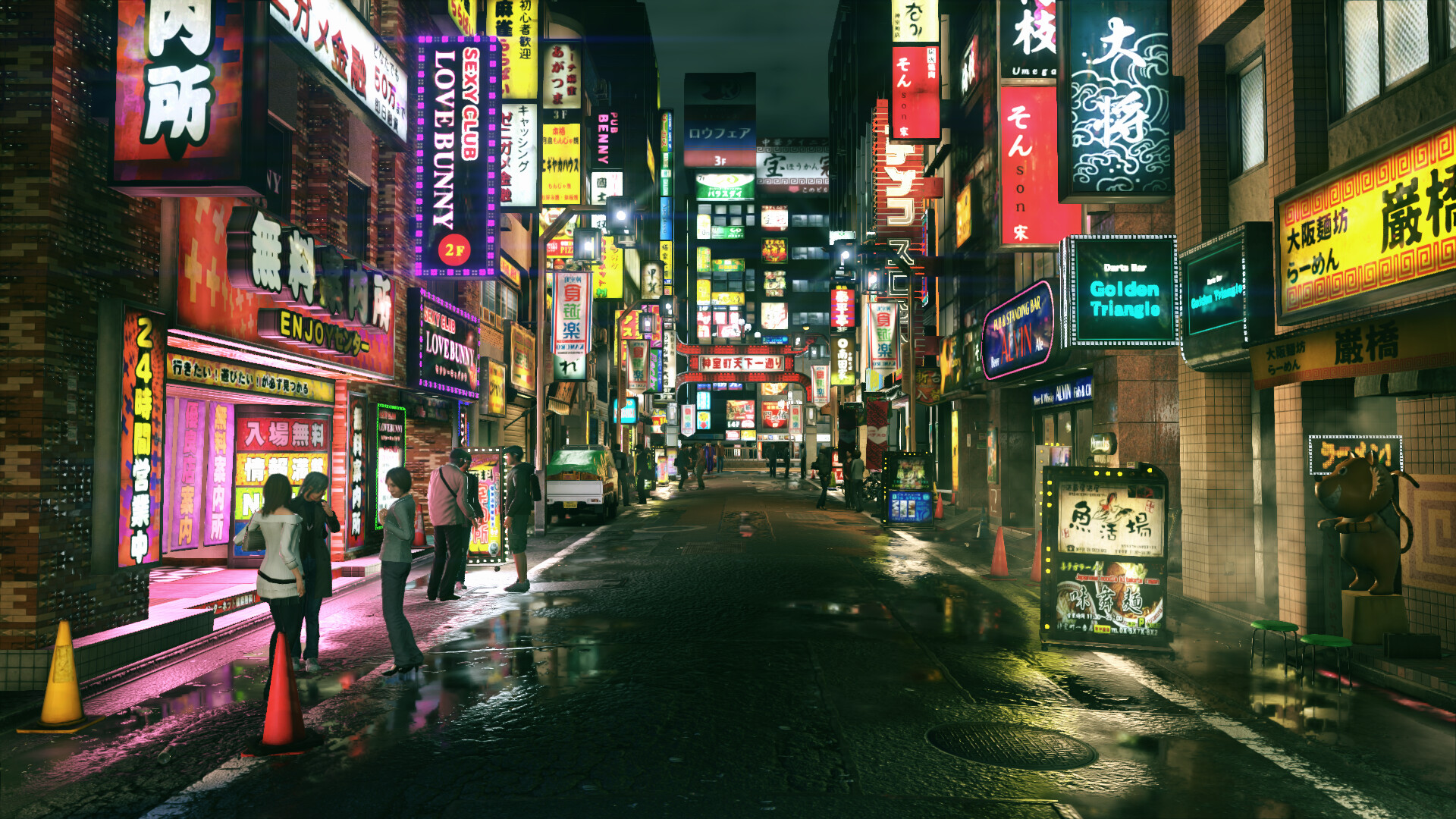 ArtStation - Yakuza Kiwami 2 - Kamurocho