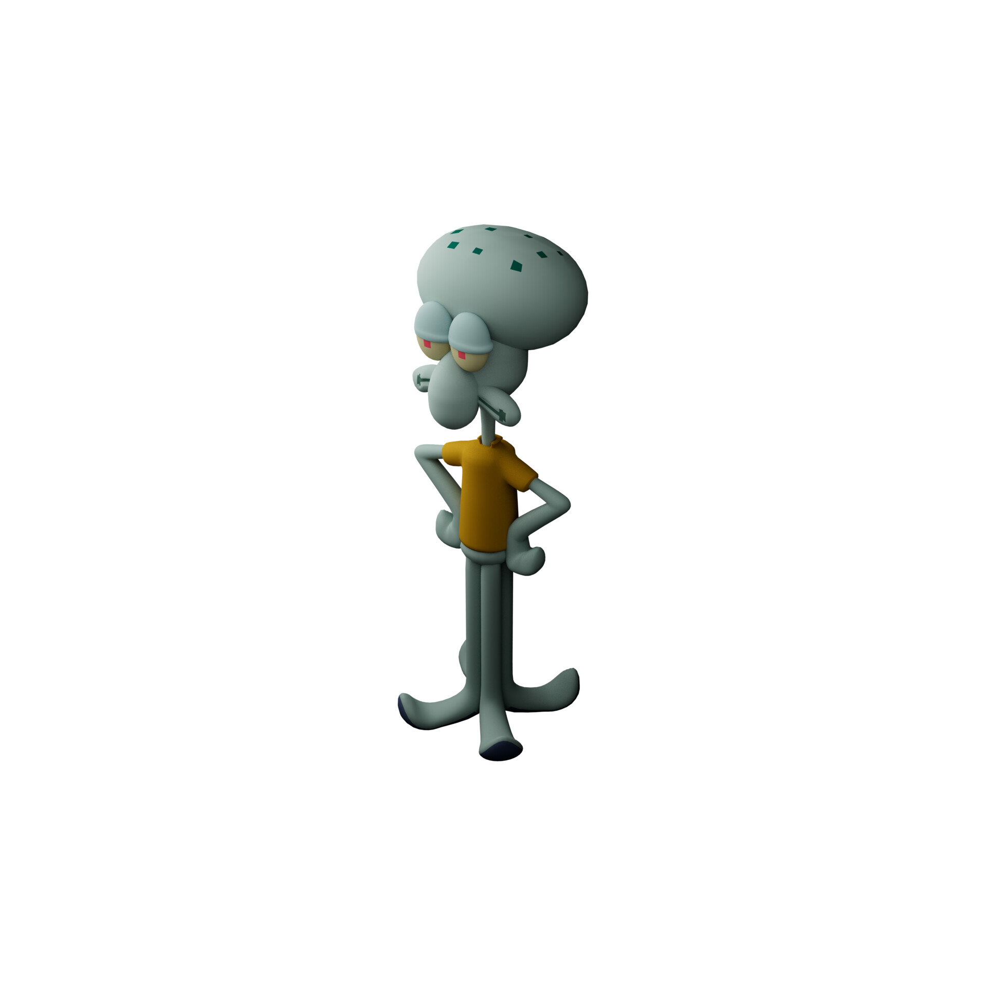 ArtStation - Squidward Model