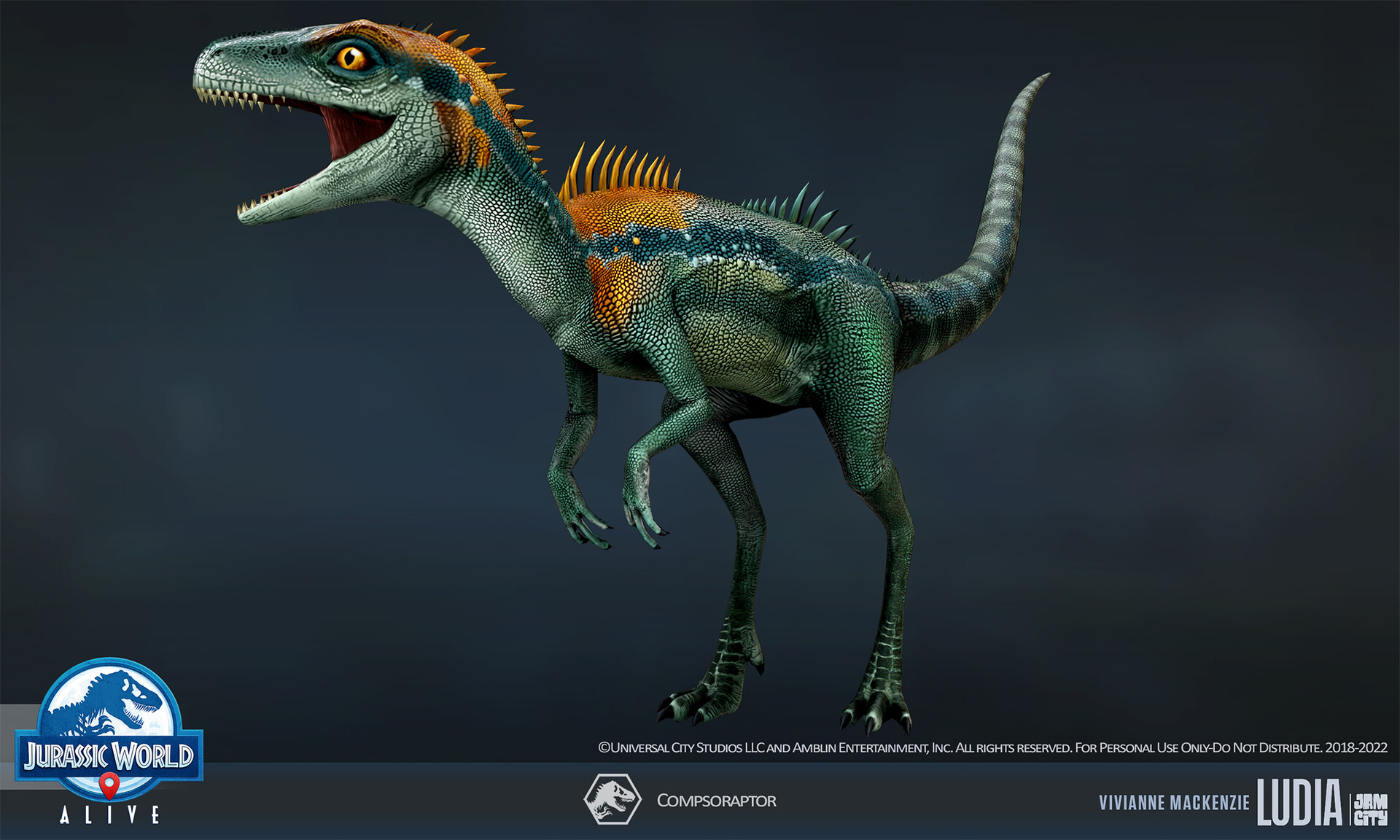 Vivianne Mackenzie - Compsoraptor JWA