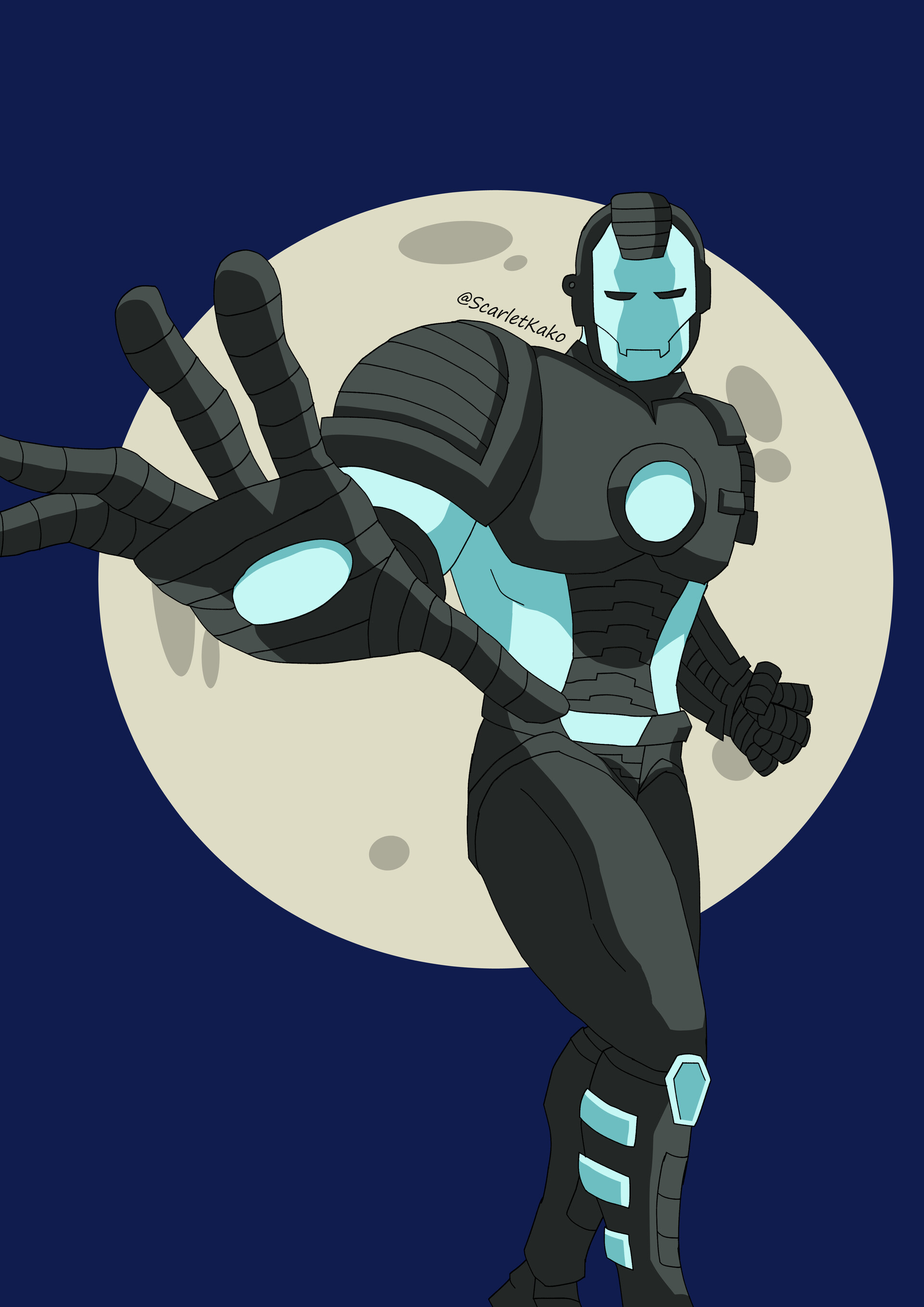 ArtStation - War Machine - MARVEL