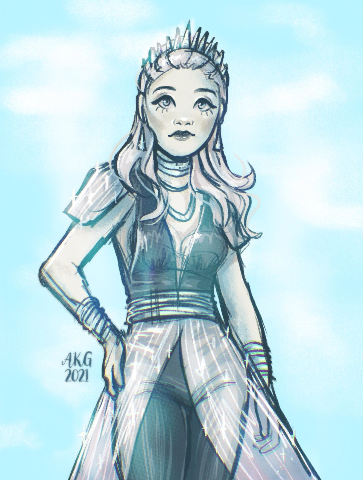 Alicja Ochwał - Evangeline Samos