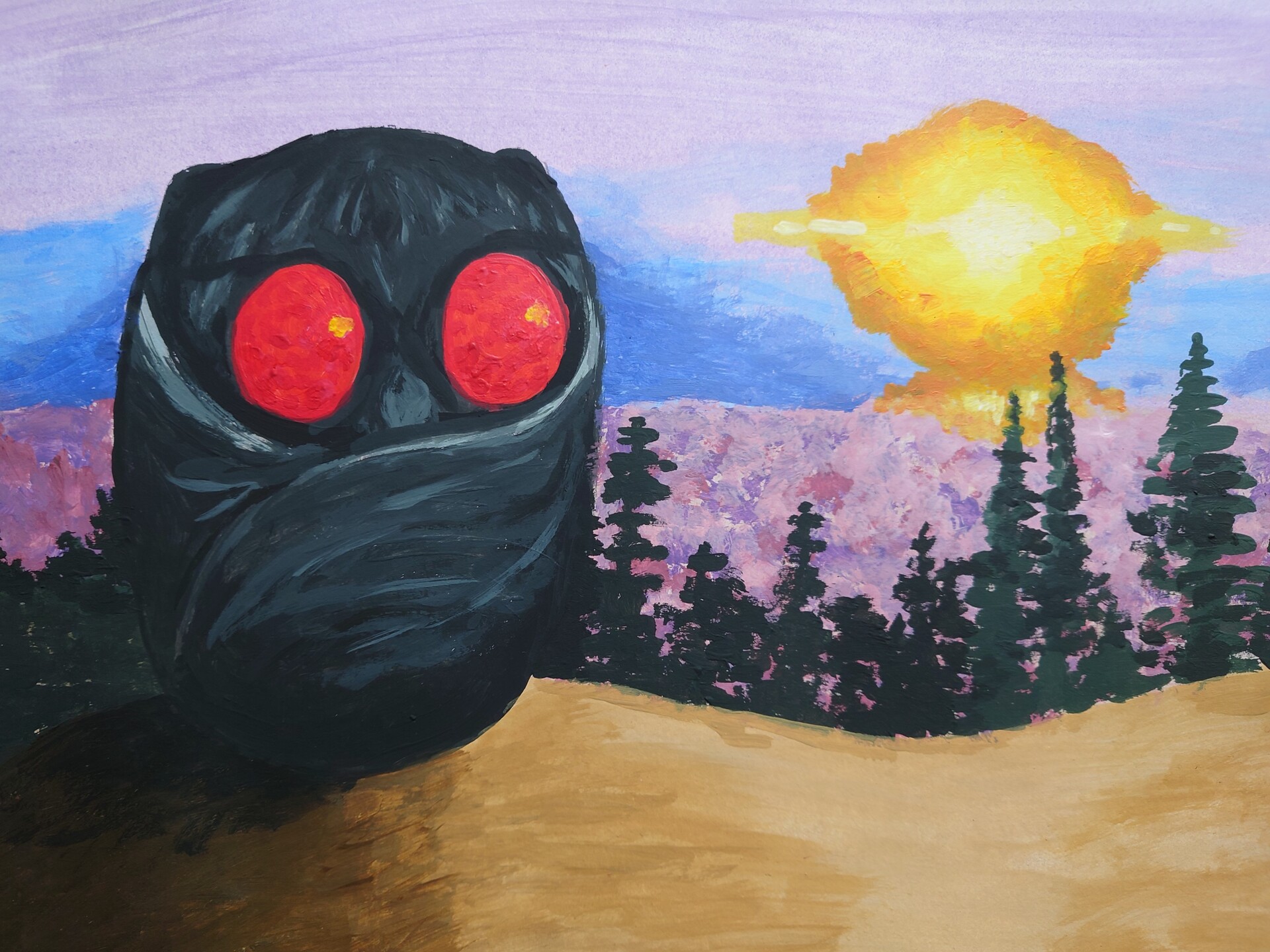 ArtStation - Mothman loves nuclear Light