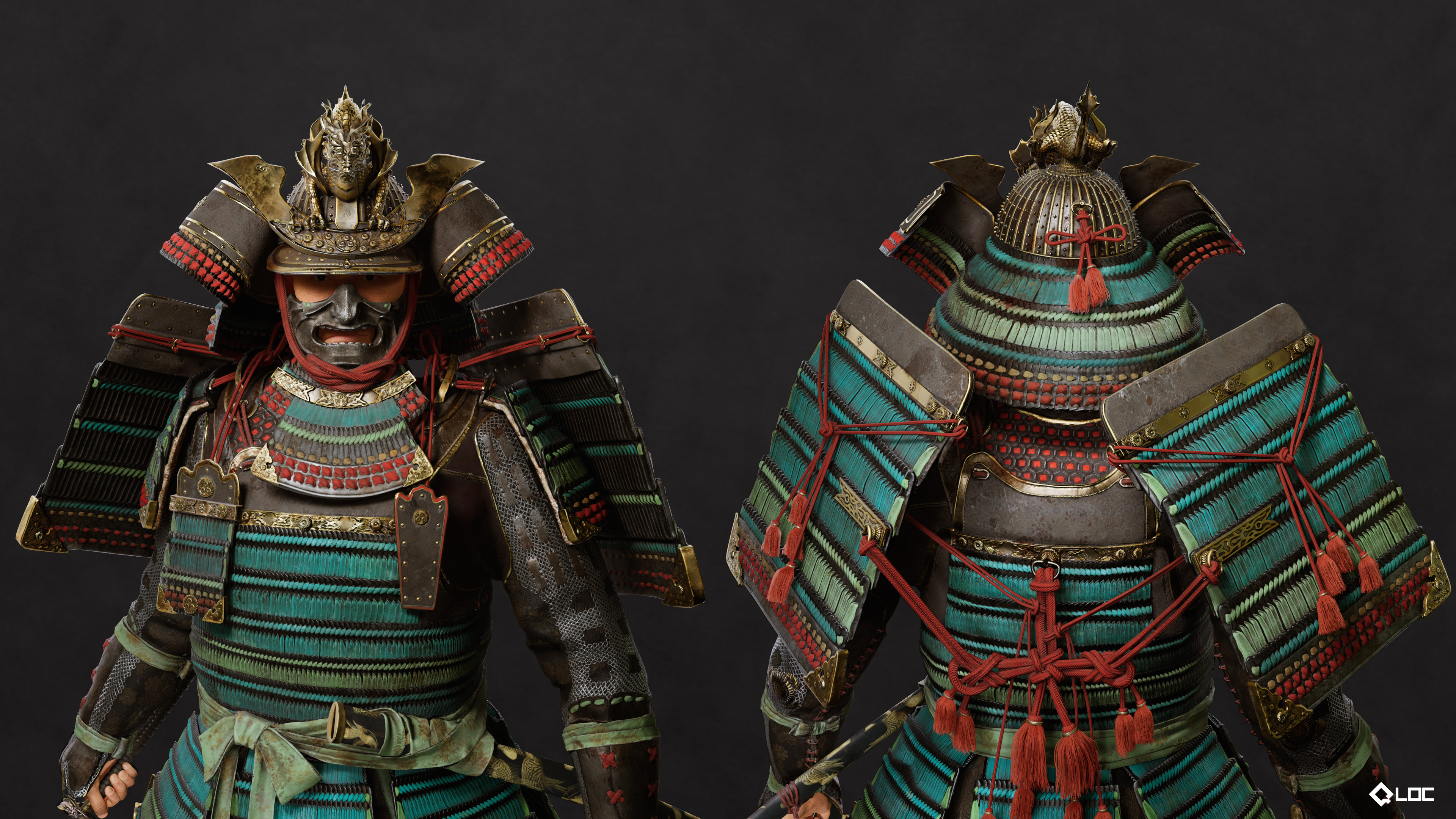 QLOC - QLOC Internal - Samurai - Dragon warrior