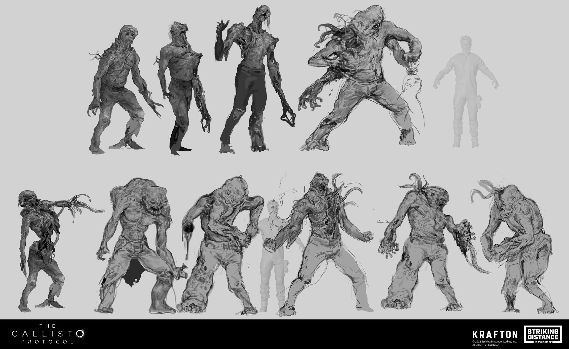 Robin Chyo - The Callisto Protocol - Creatures