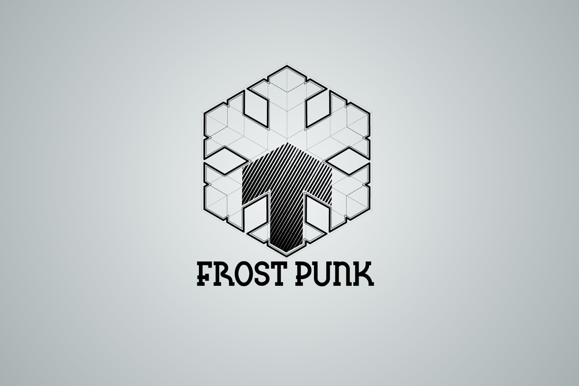 Tomasz Piętek - Frost Punk - Logo Design