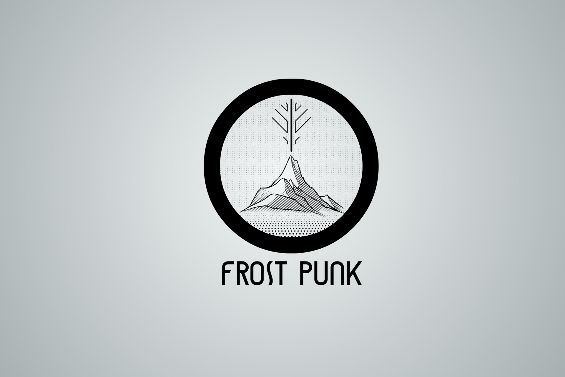Tomasz Piętek - Frost Punk - Logo Design
