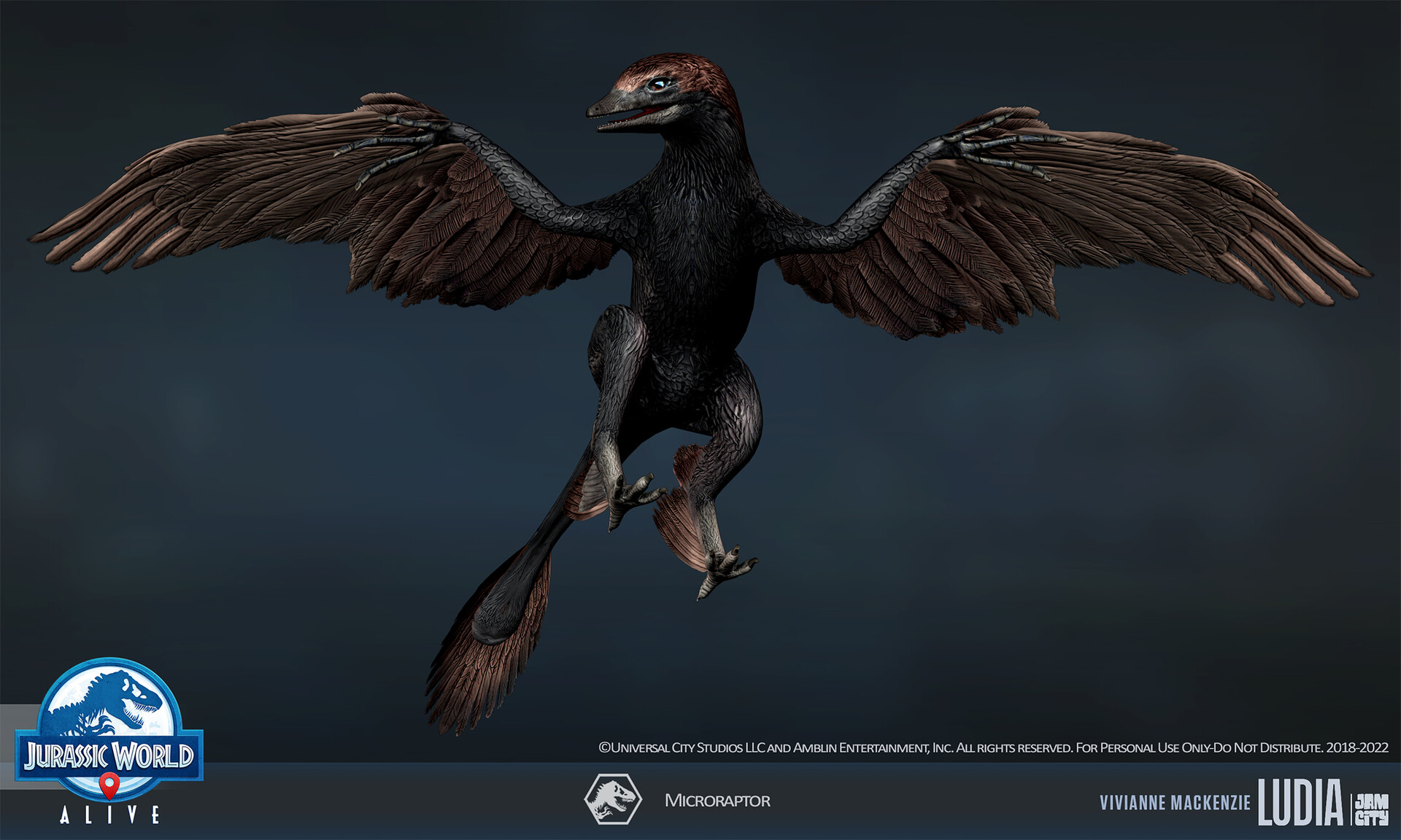 ArtStation - Microraptor JWA