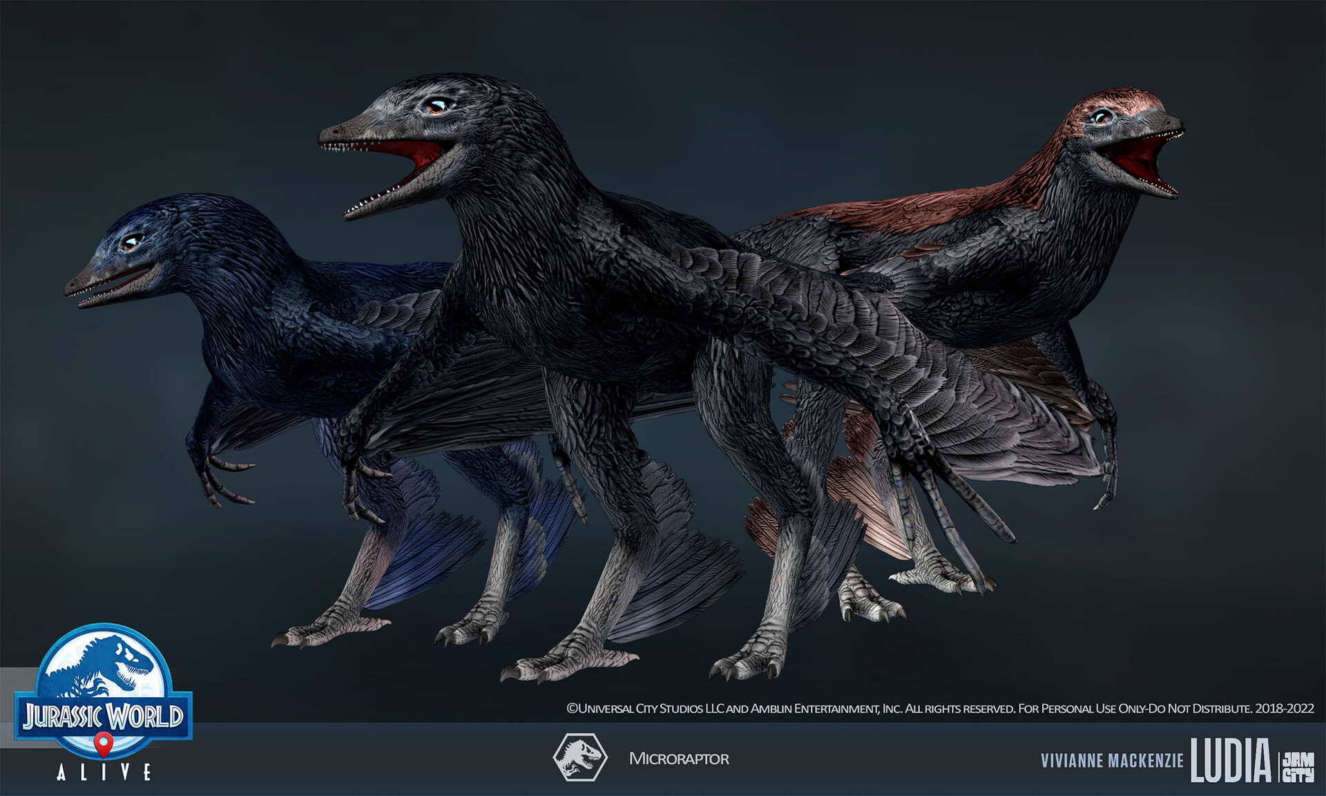 Vivianne Mackenzie - Microraptor JWA