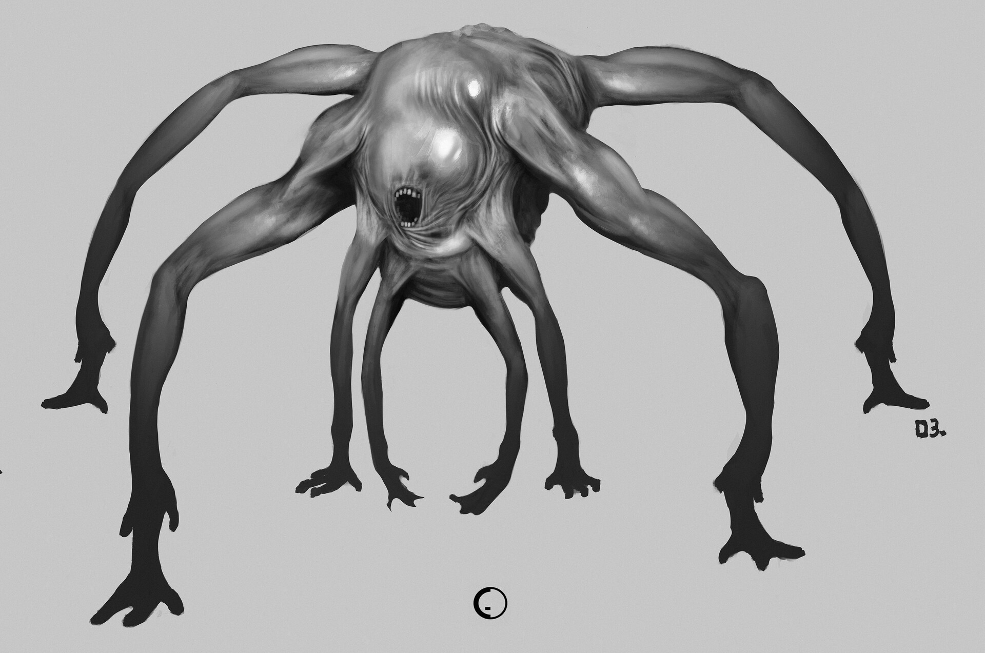 ArtStation - | CREATURE DESIGN PROTOTYPE SKETCH-005