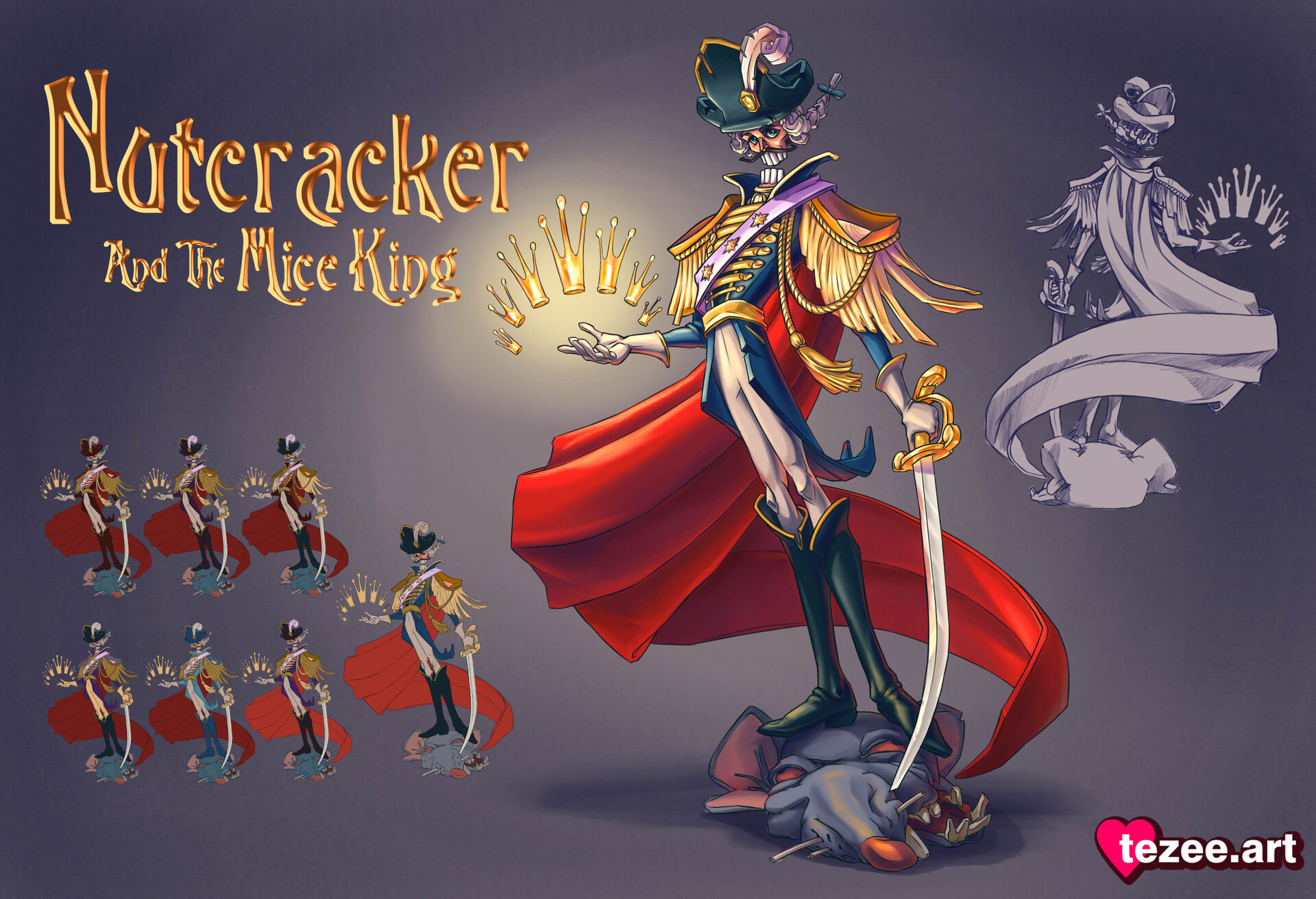 ArtStation - The Nutcracker Concept art
