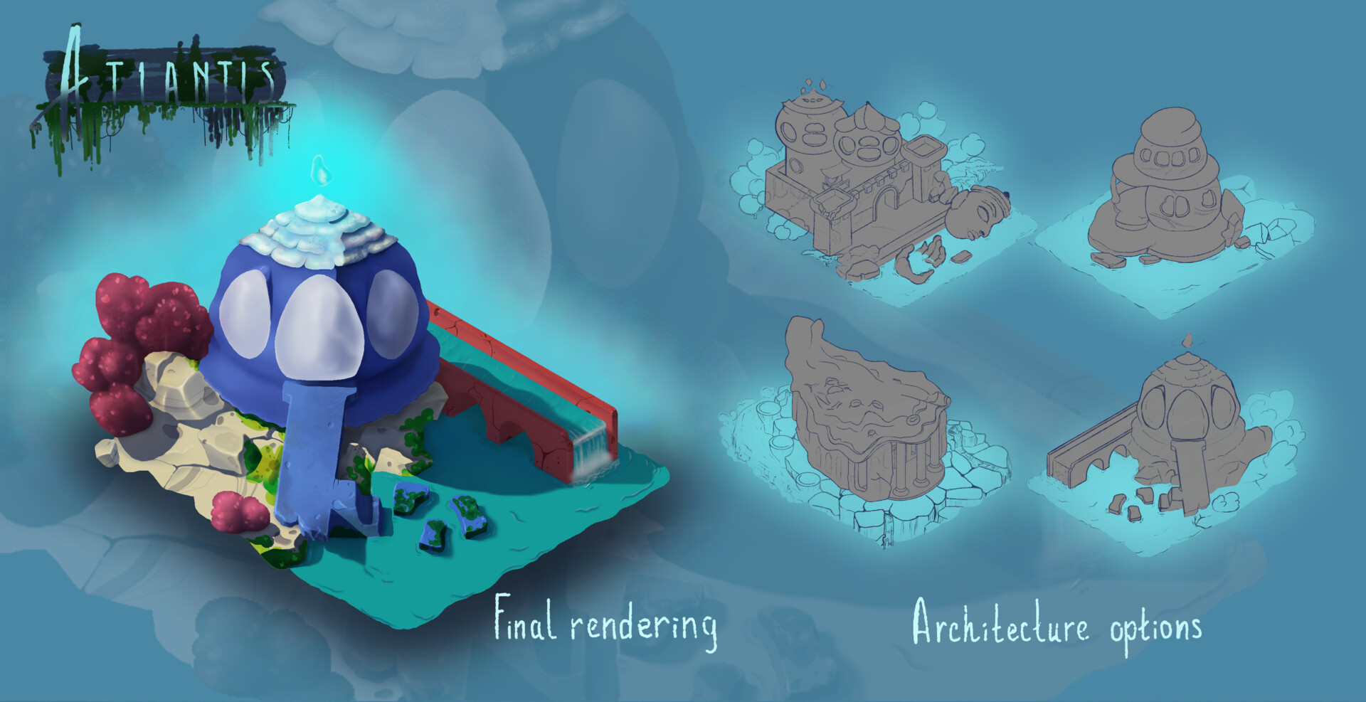 ArtStation - Atlantis. Portfolio 2D artist