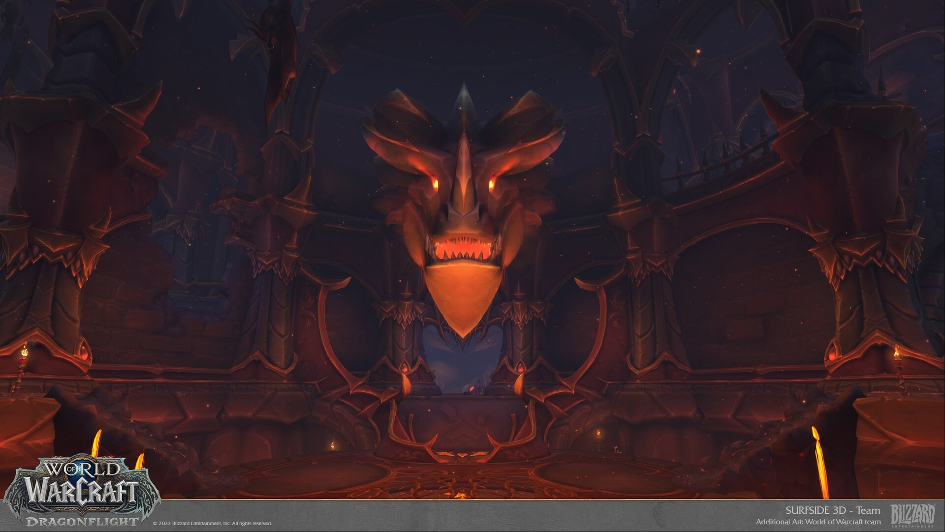 SURFSIDE 3D - World of Warcraft Dragonflight - Black Dragon Head