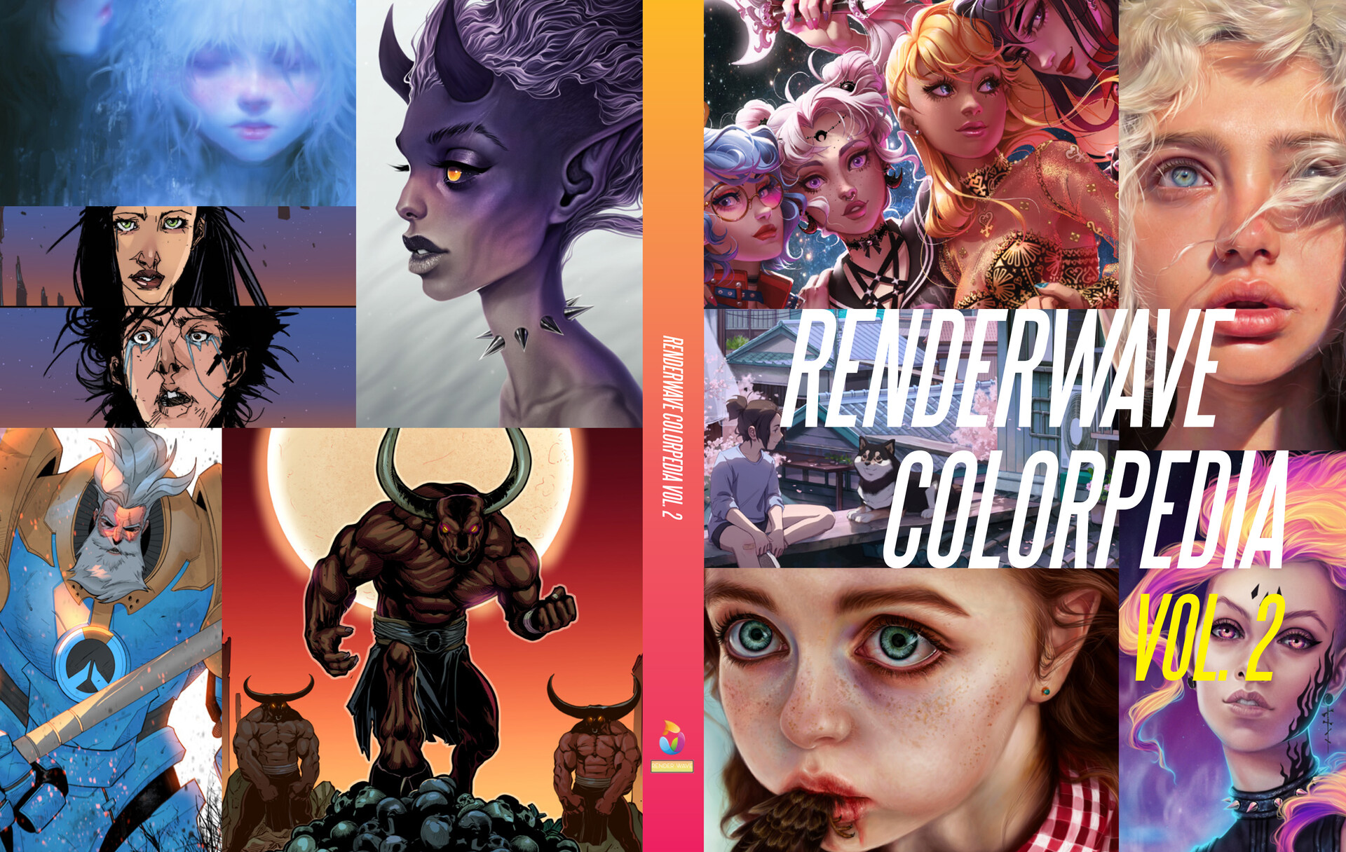 ArtStation - Colorpedia vol 2 cover