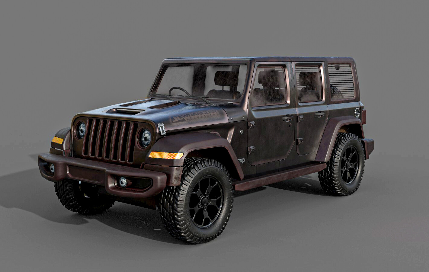 ArtStation - Jeep Wrangler
