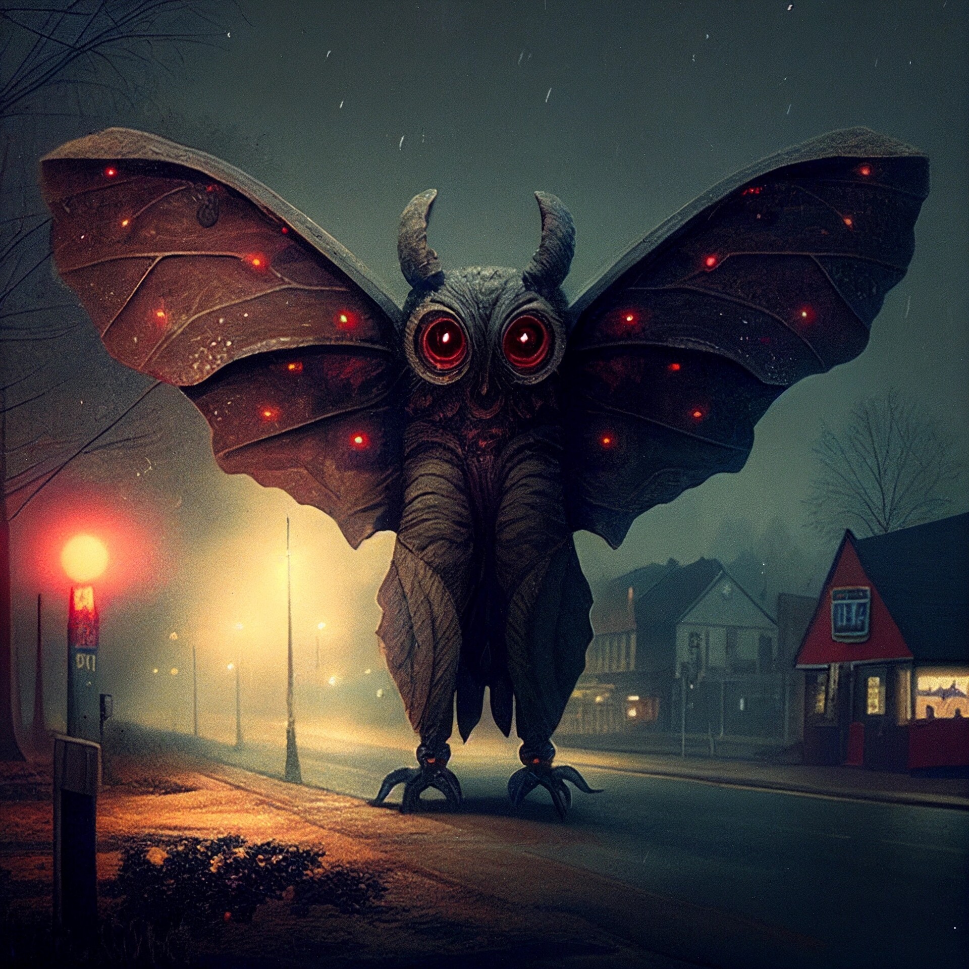 ArtStation - The Mothman Comeths