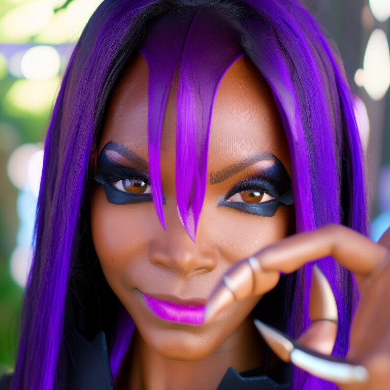 ArtStation - Blackfire - Teen Titans (Real life from reality)