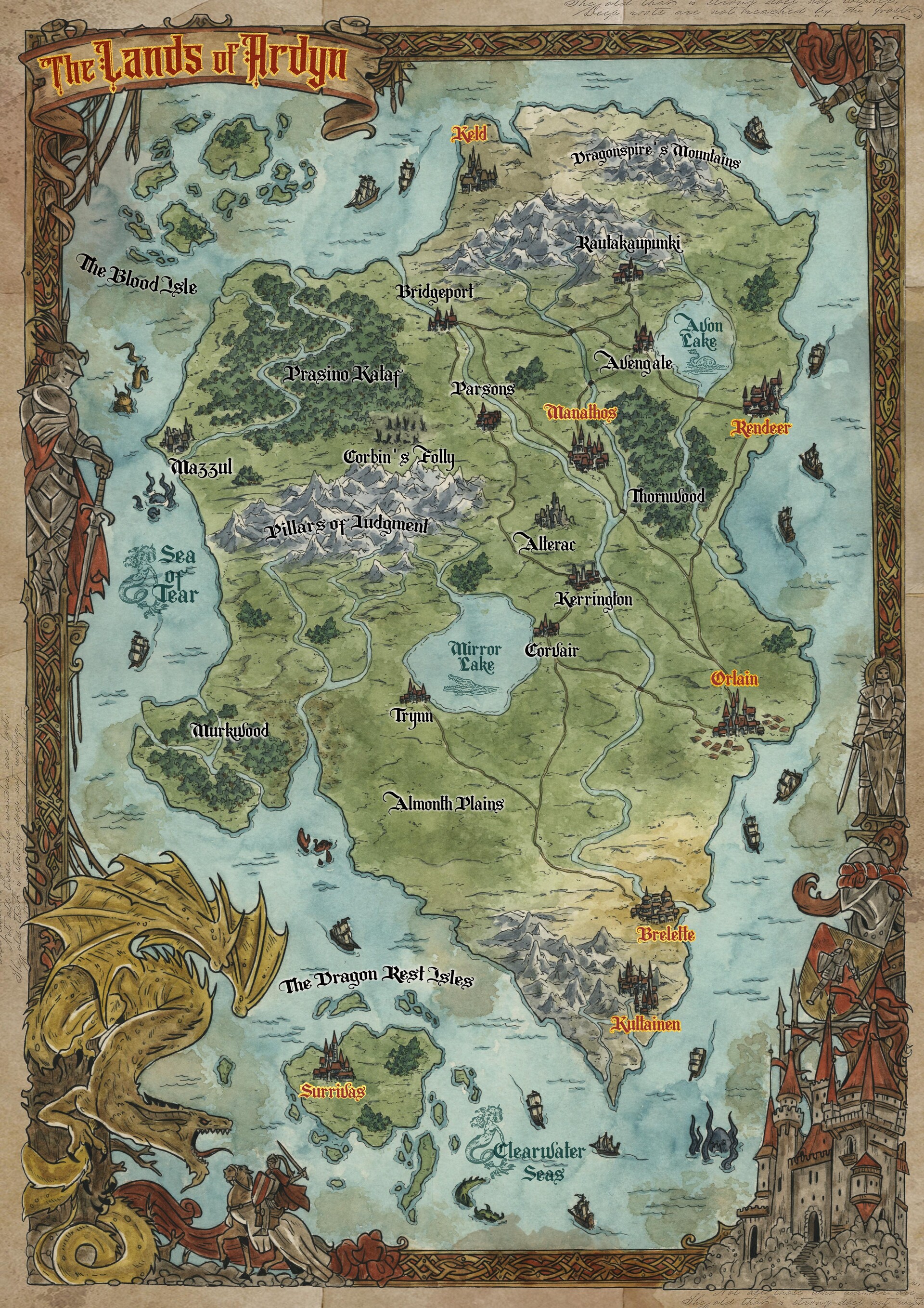 ArtStation - New commission Map!
