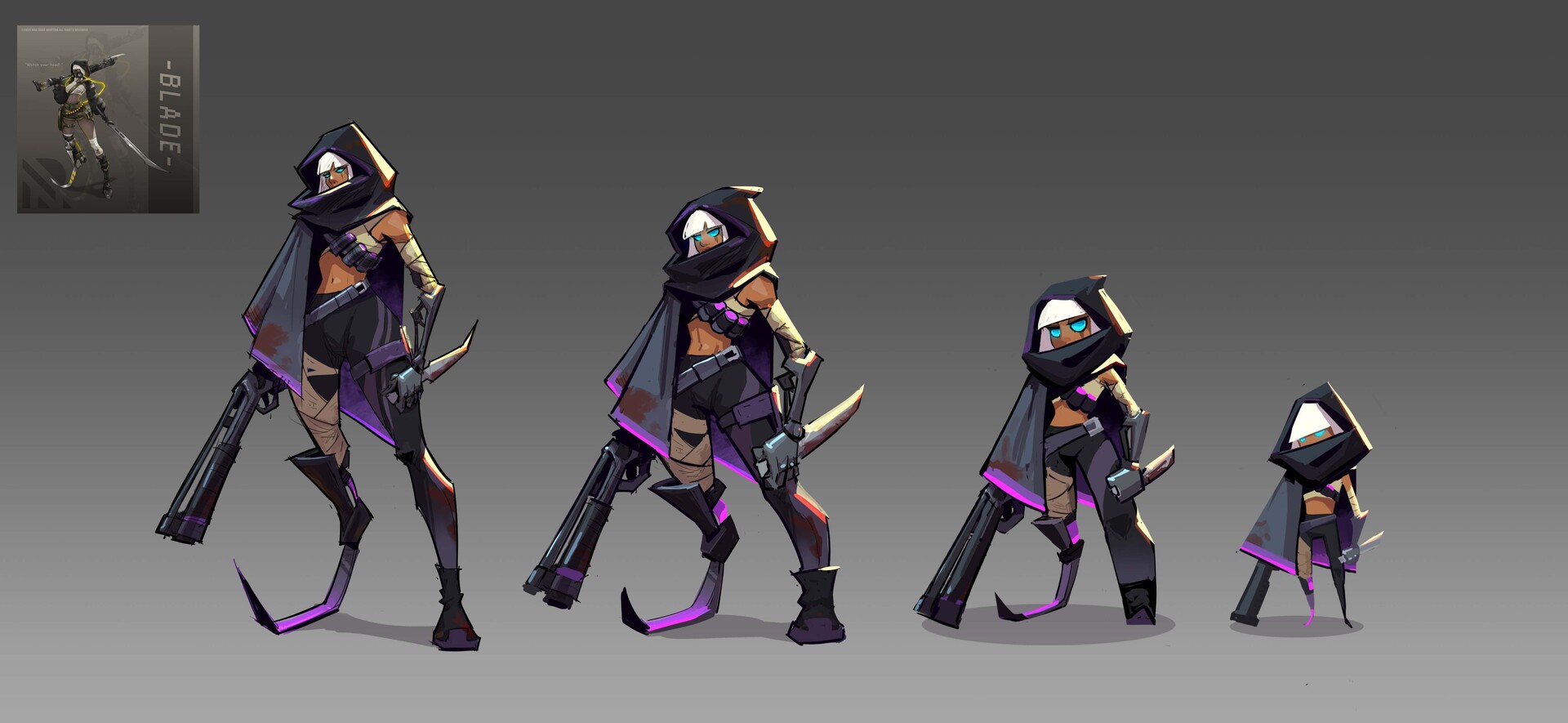 ArtStation - Stylization and optimization of one of my previous characters