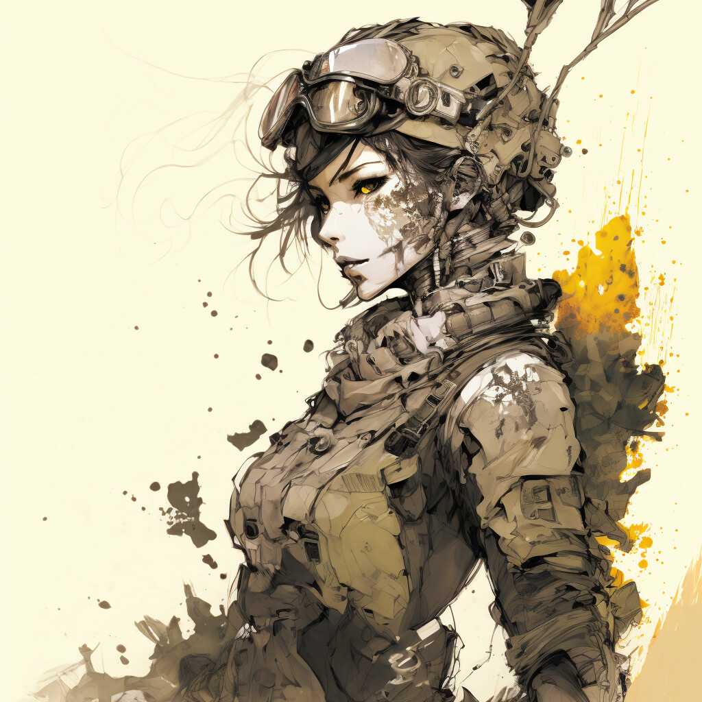 ArtStation - Female Soldier