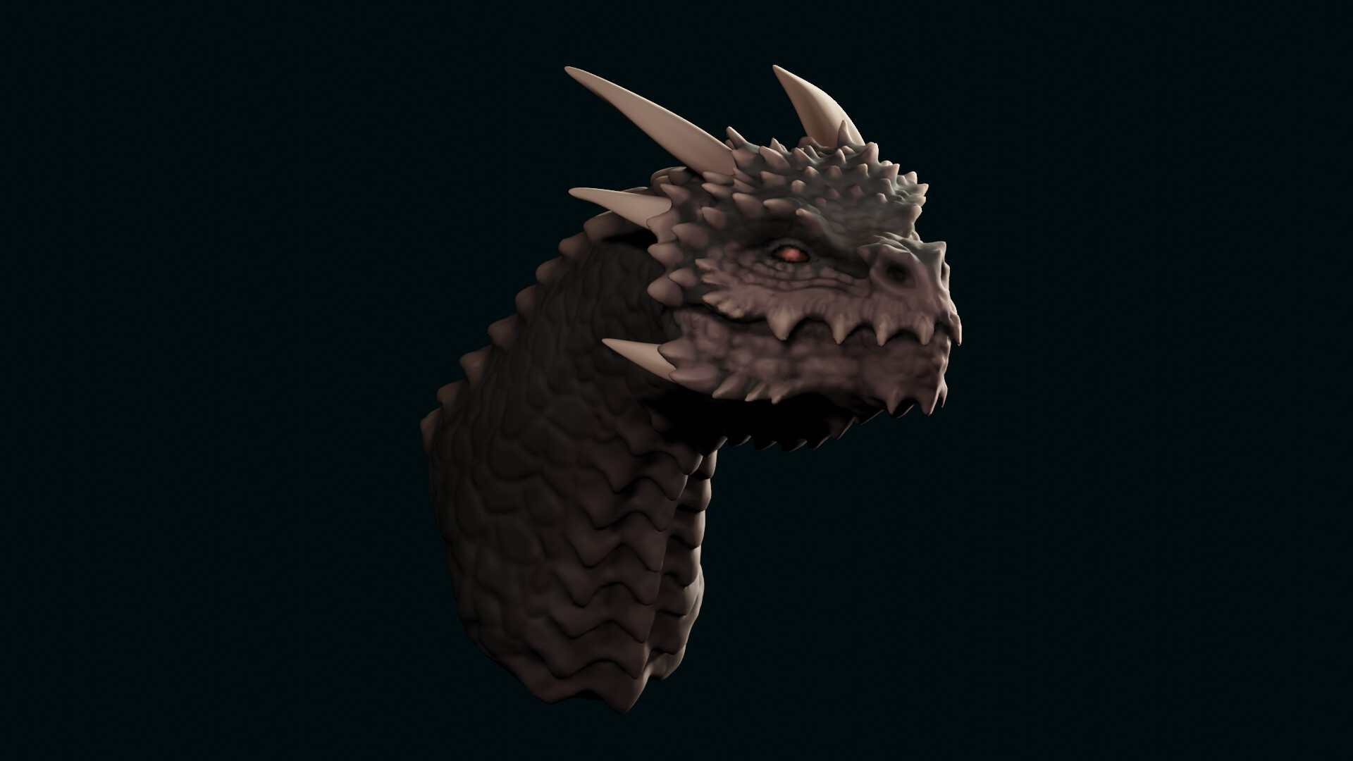 ArtStation - Dragon Bust