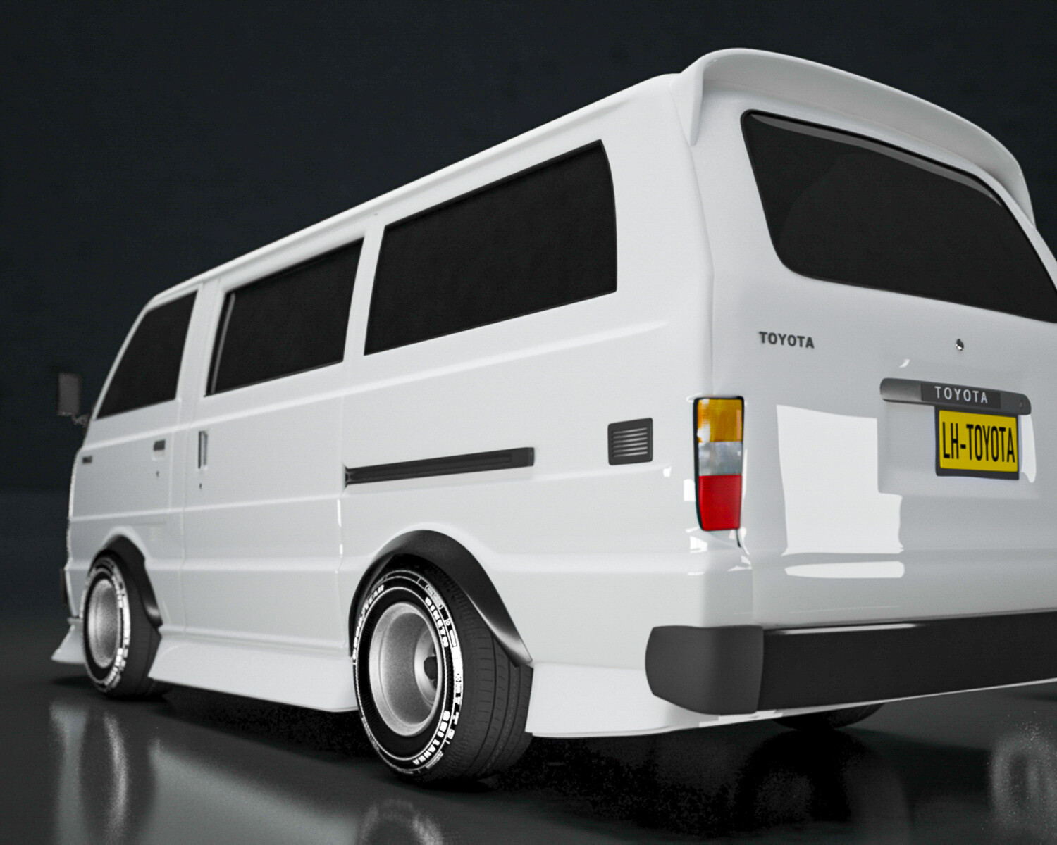 Toyota Hiace Commuter Modified