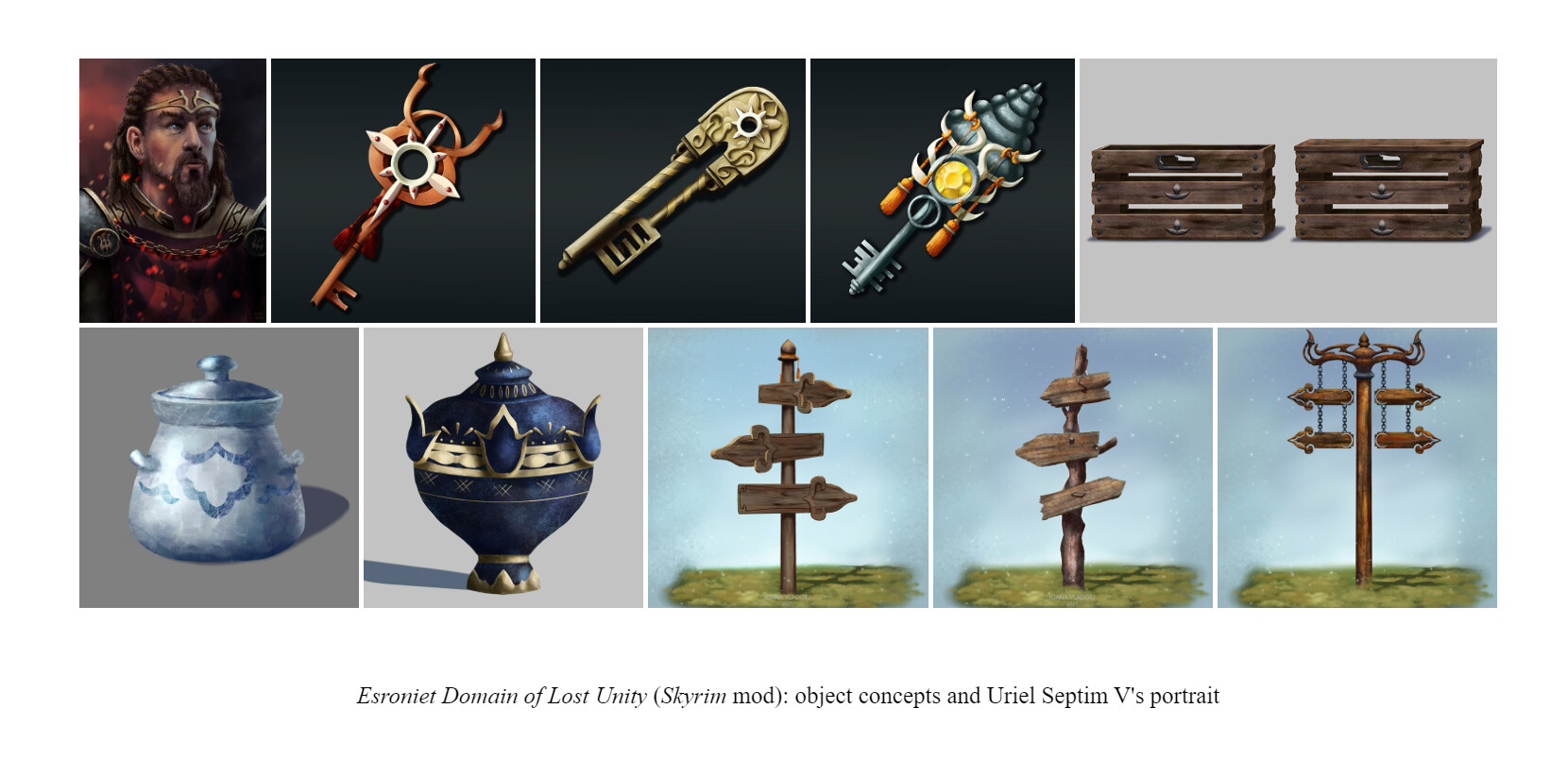 ArtStation - Esroniet Domain of Lost Unity