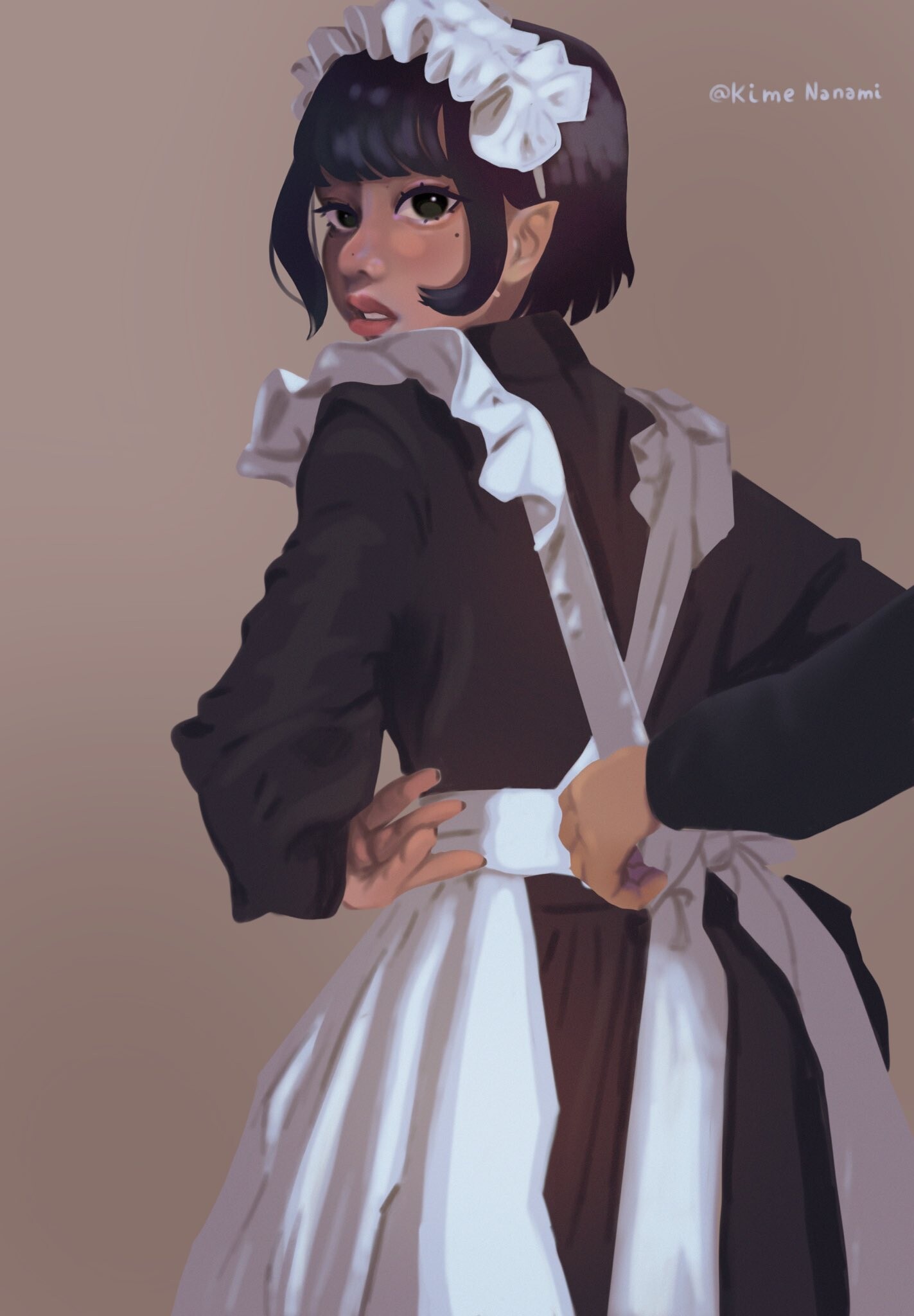 ArtStation - Maid Painting
