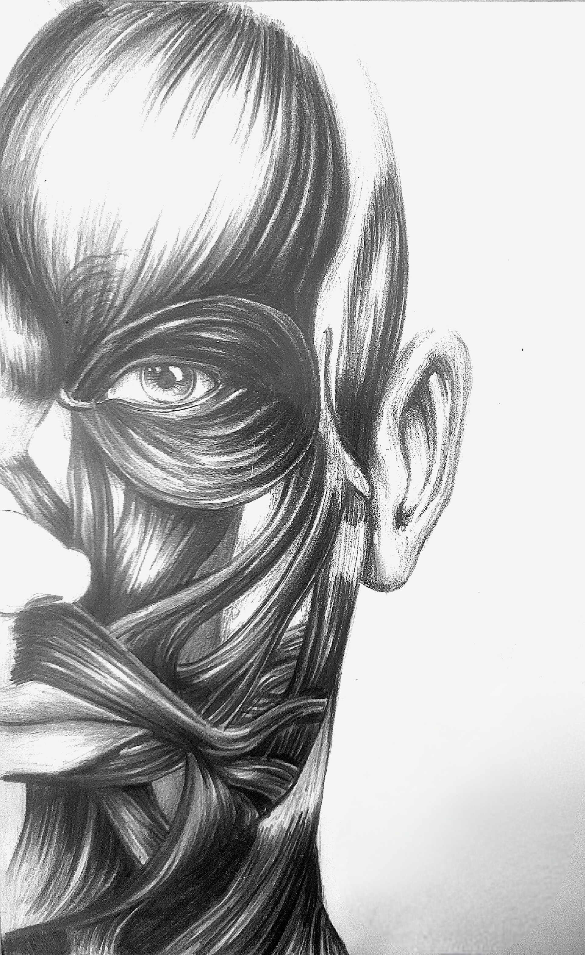 ArtStation - réalistic muscle face