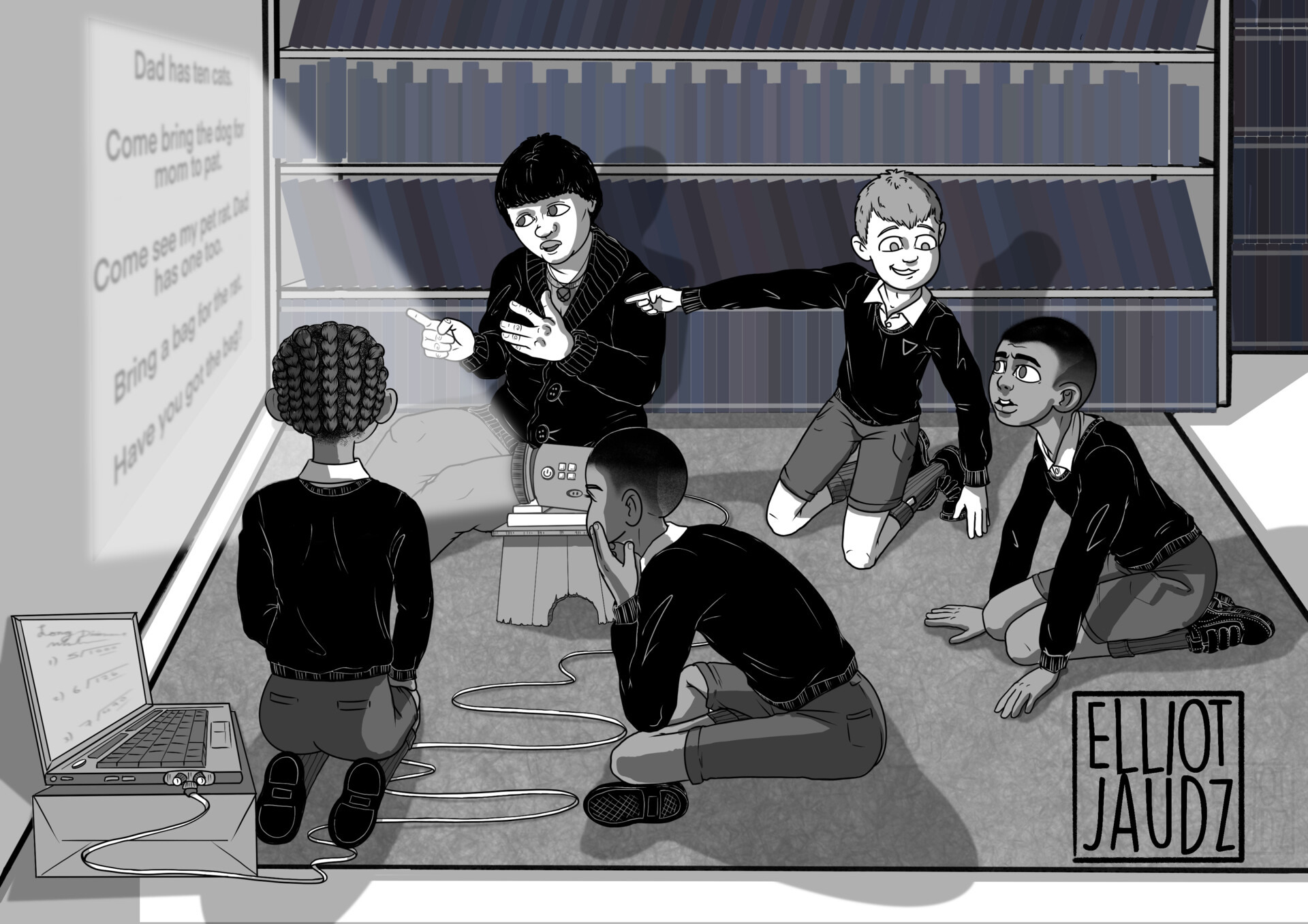 ArtStation - ECD Academic Journal Illustrations