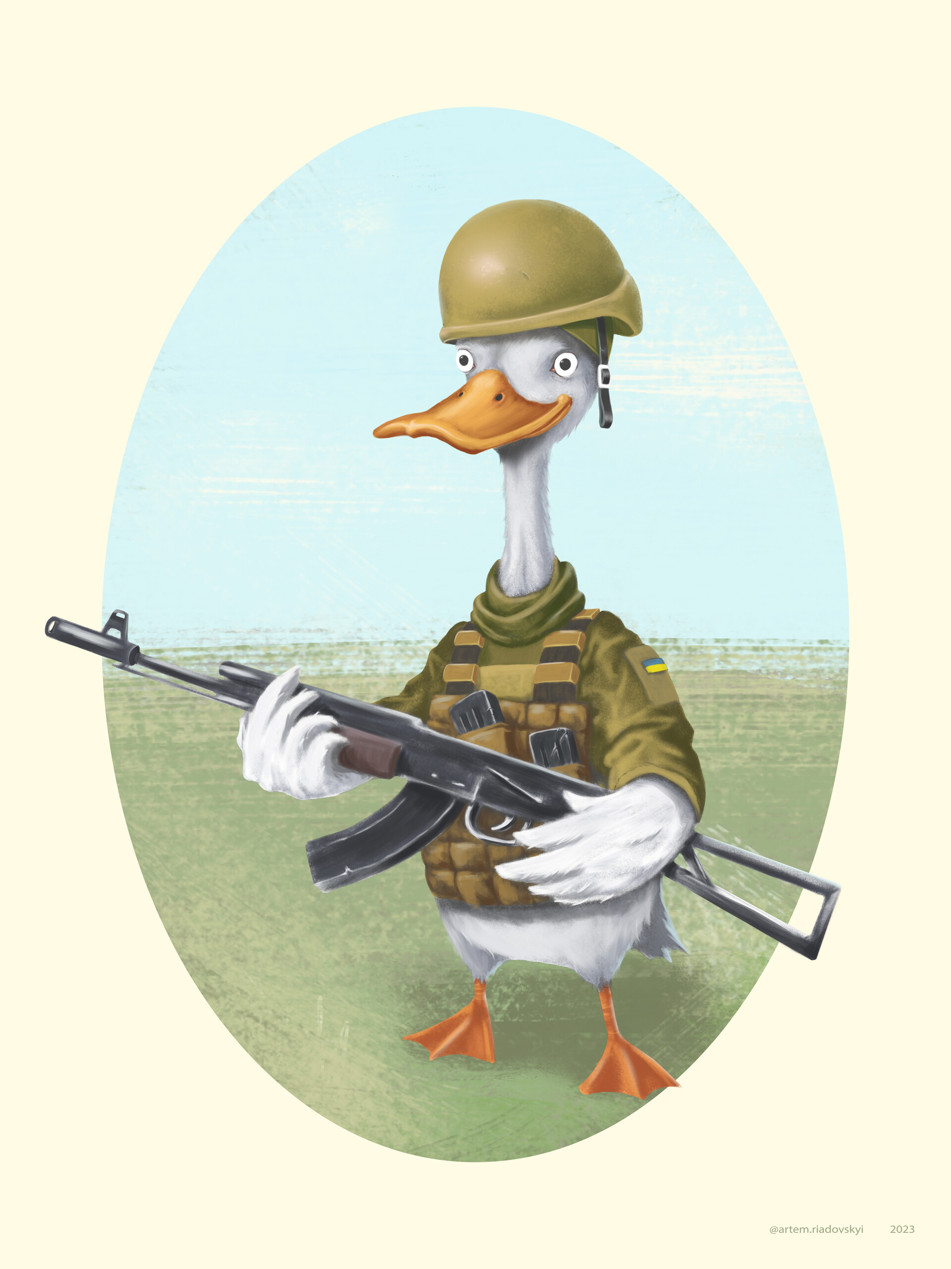 ArtStation - Battle Ducky