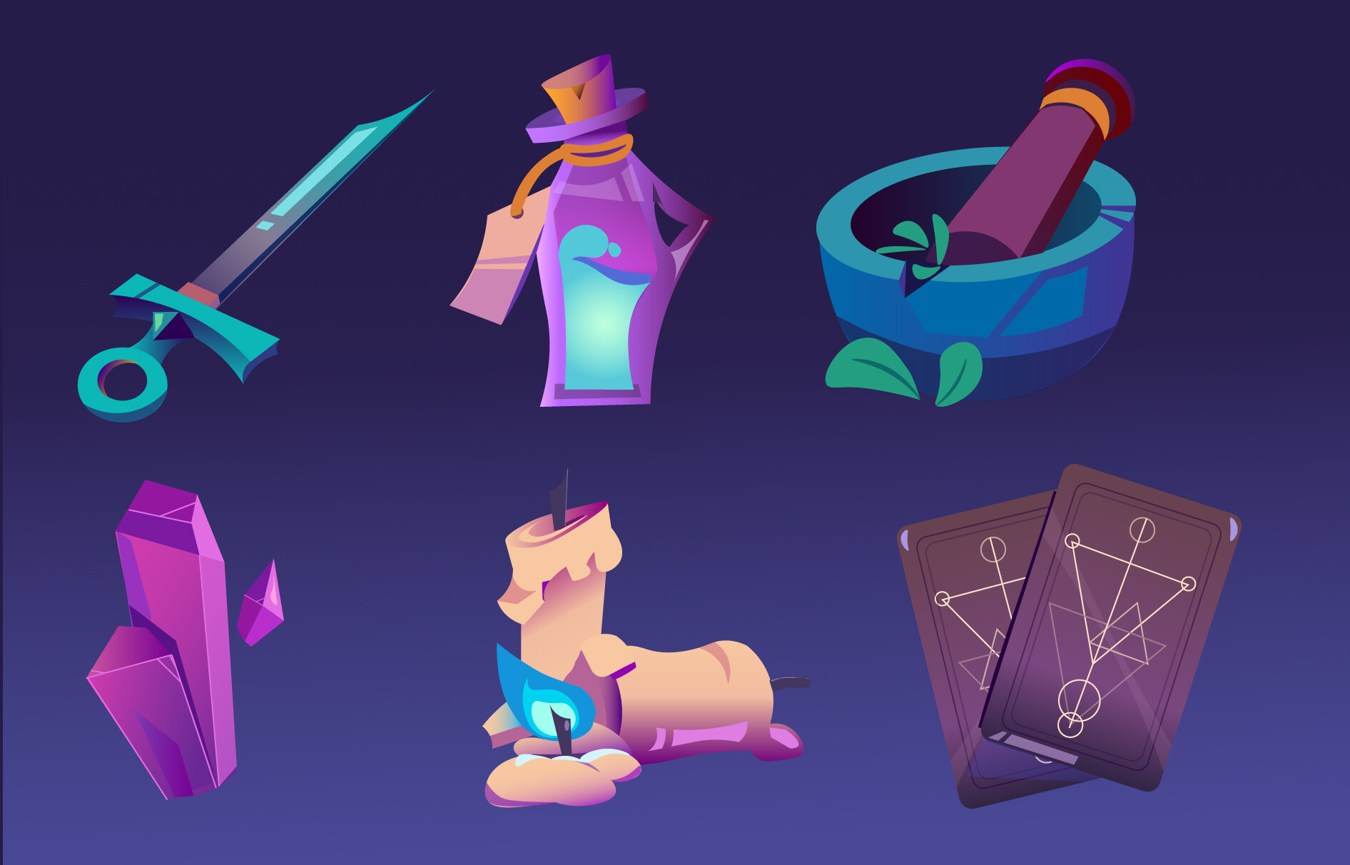 ArtStation - School assignment - UI art