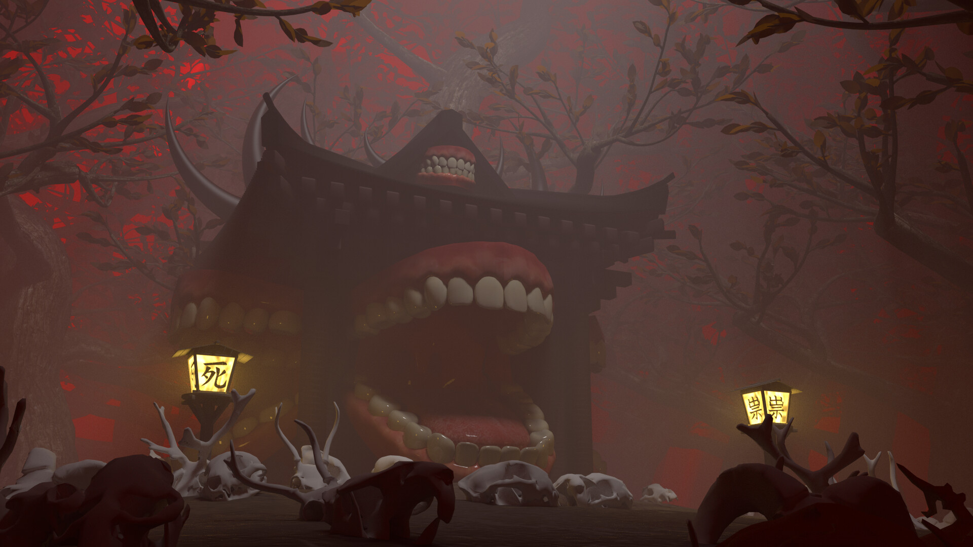 ArtStation - Malevolent Shrine