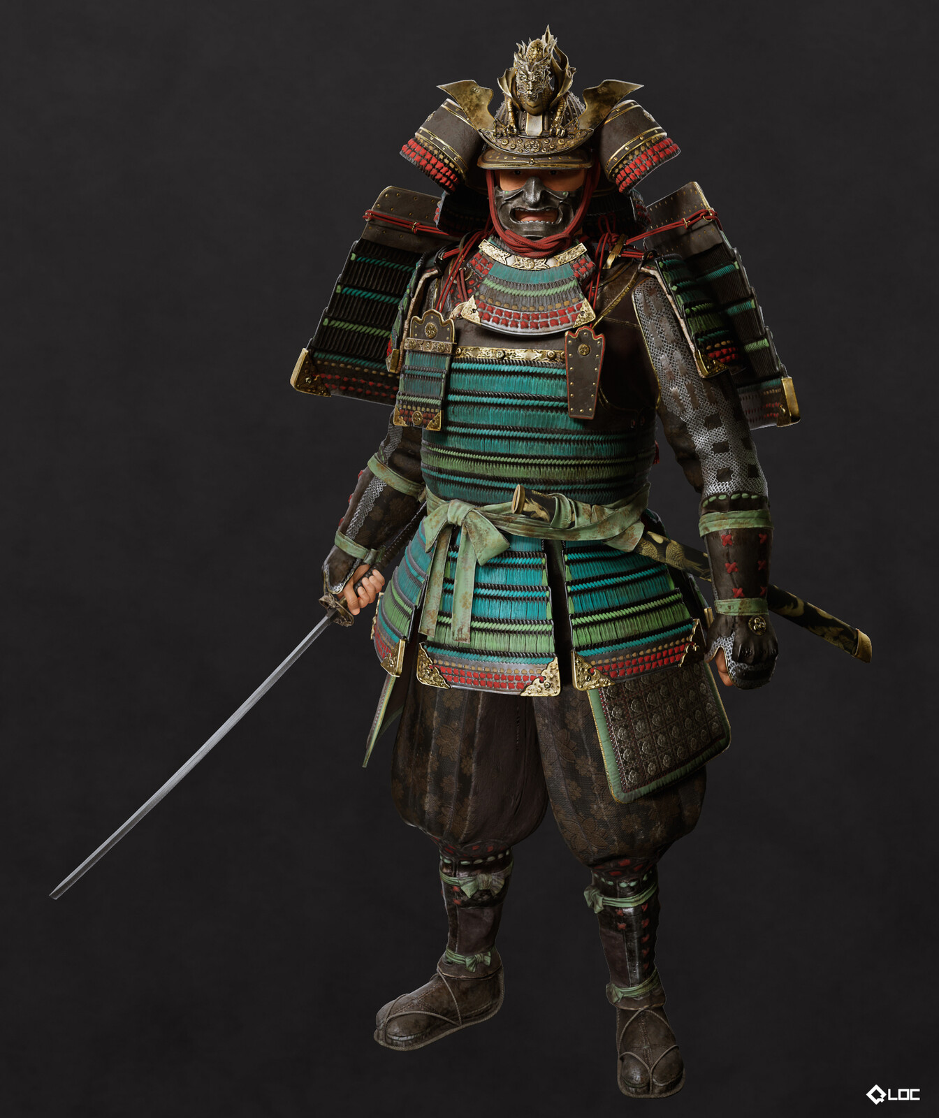 QLOC - QLOC Internal - Samurai - Dragon warrior