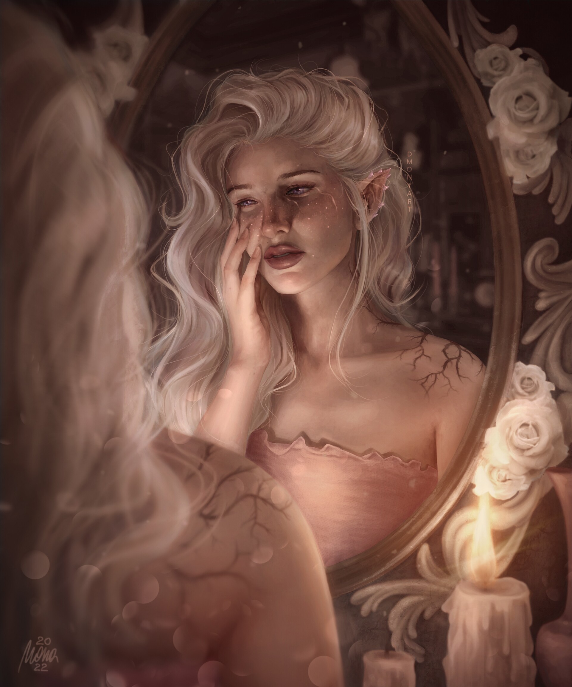 ArtStation - Orlaith - To Bleed A Crystal Bloom
