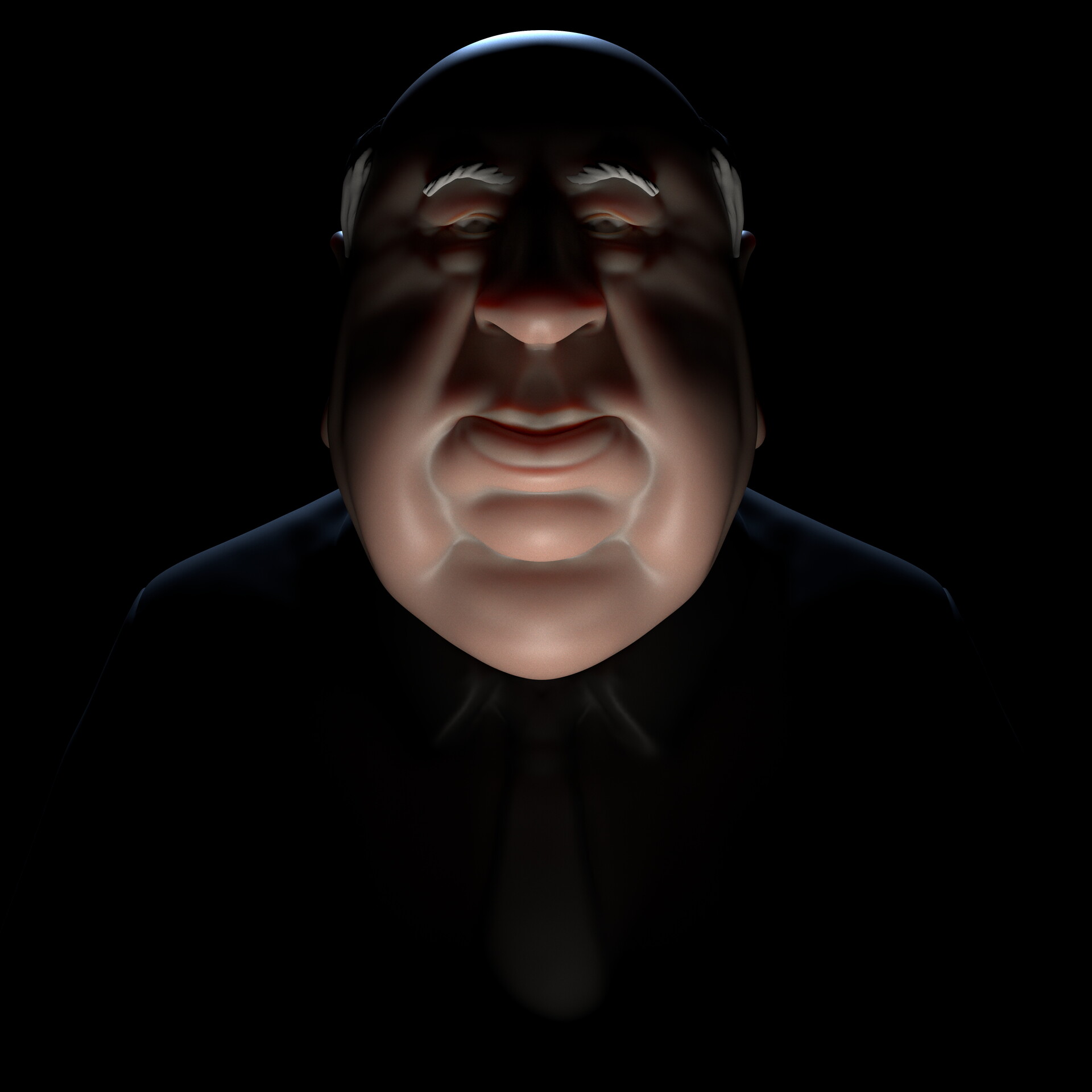Artstation Alfred Hitchcock