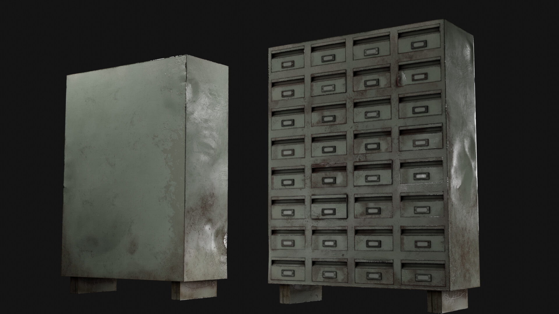 ArtStation - 3D File Cabinet