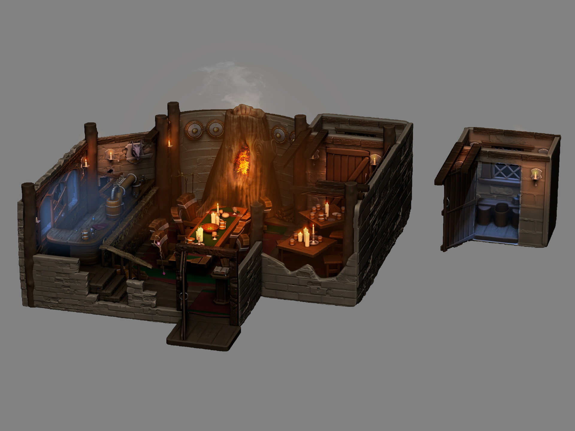 ArtStation - Medieval tavern