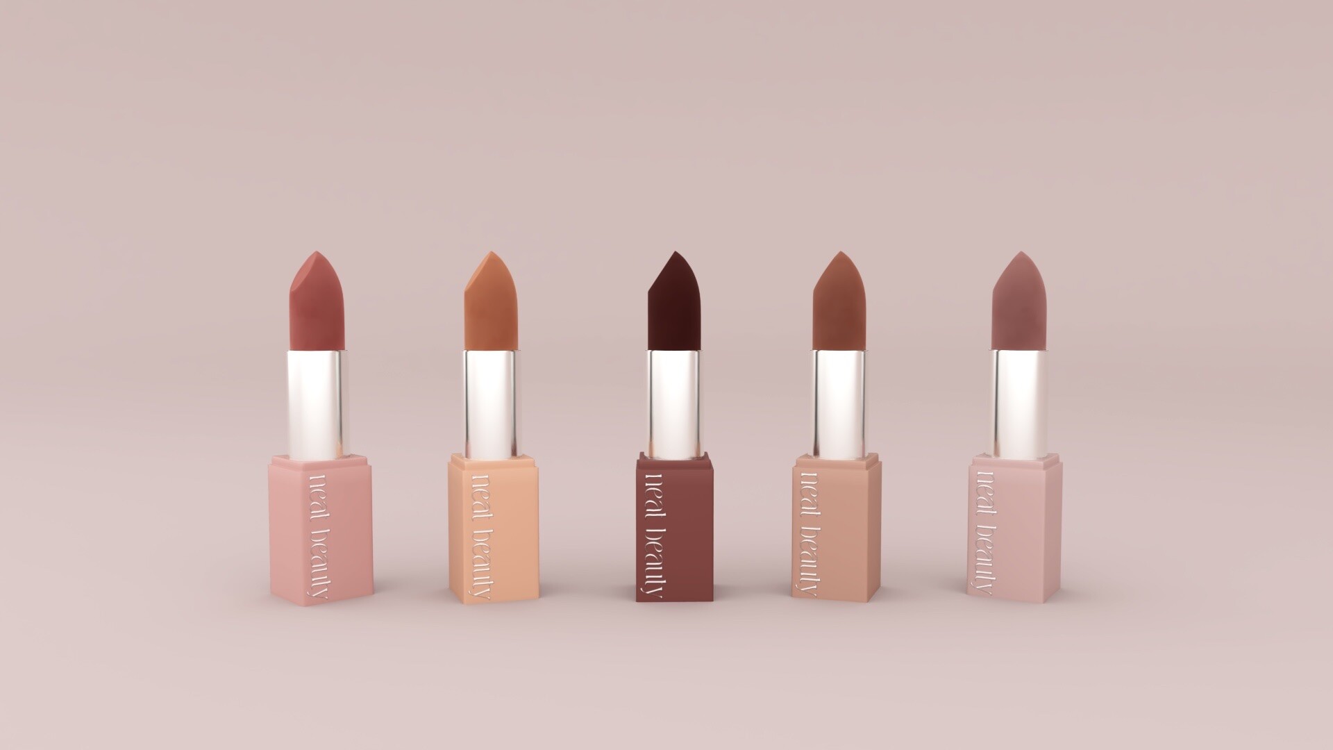 ArtStation - neat beauty – product visualisation