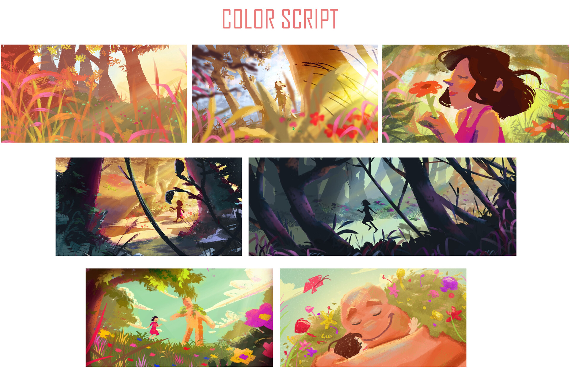 ArtStation - Color script for Gentle Jaco’s teaser