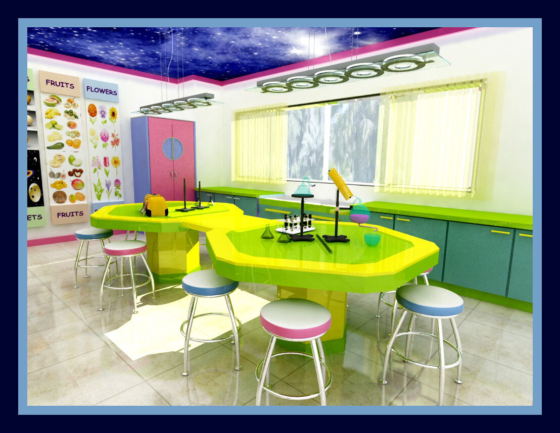ArtStation - Science Room