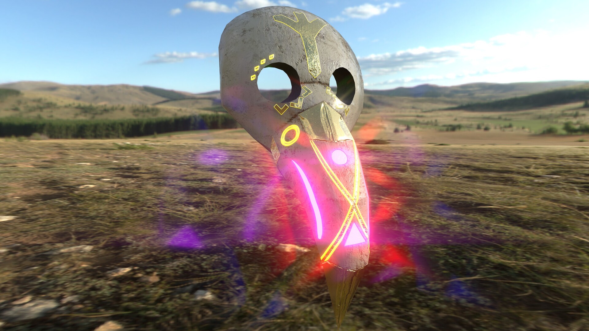 ArtStation - Magic Plague Mask