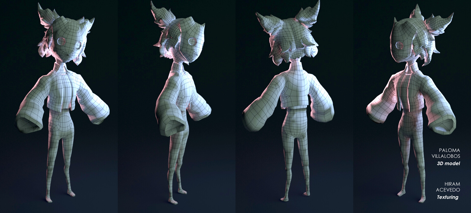 Paloma Villalobos - Masked NPC Model